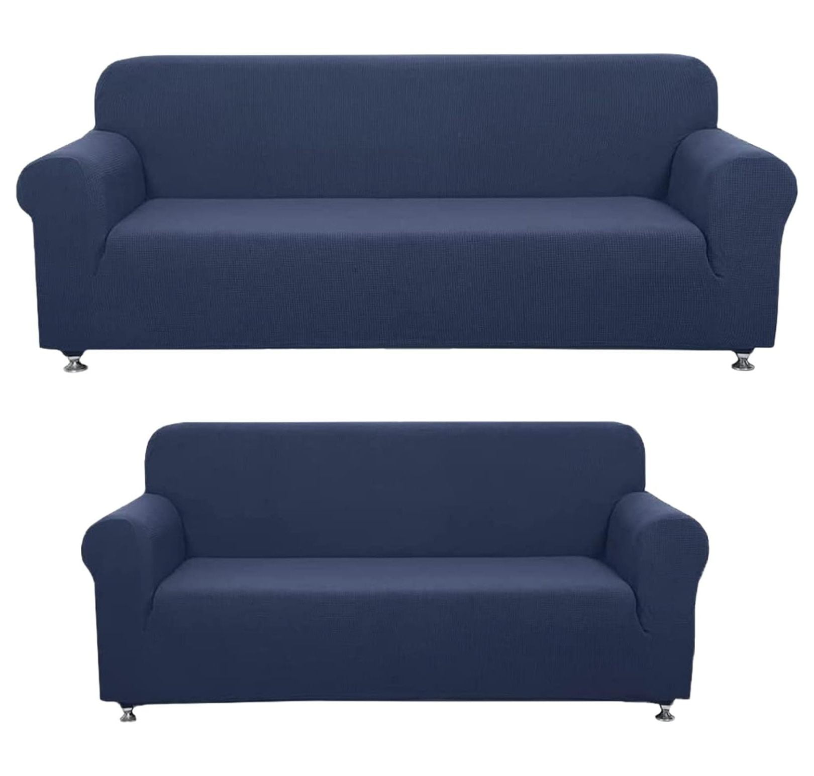 2-Piece Sofa and Loveseat Slipcovers, Couch and Loveseat Covers Set ...