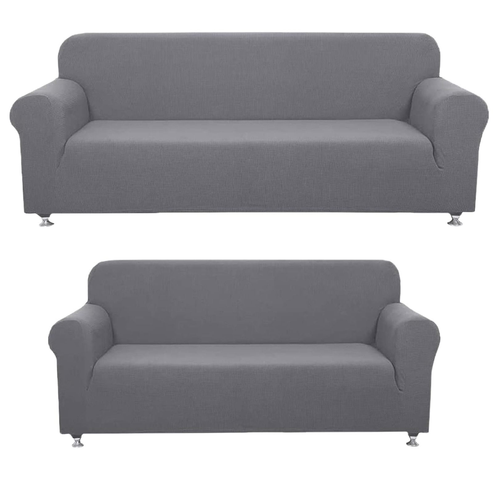 2-Piece Sofa and Loveseat Slipcovers, Couch and Loveseat Covers Set ...