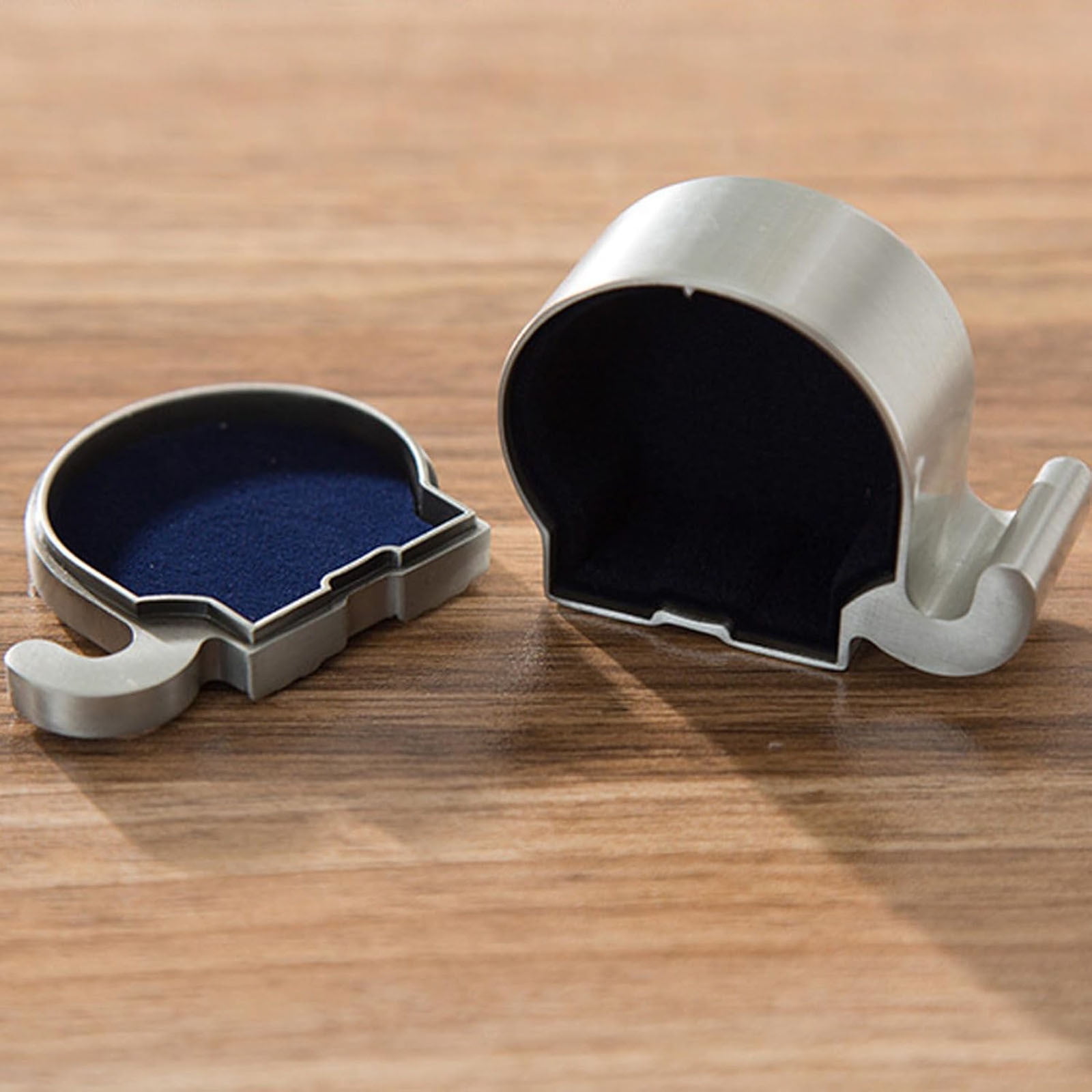 2 Piece Souvenir Box Metal Elephant Shaped Container Collection Box ...