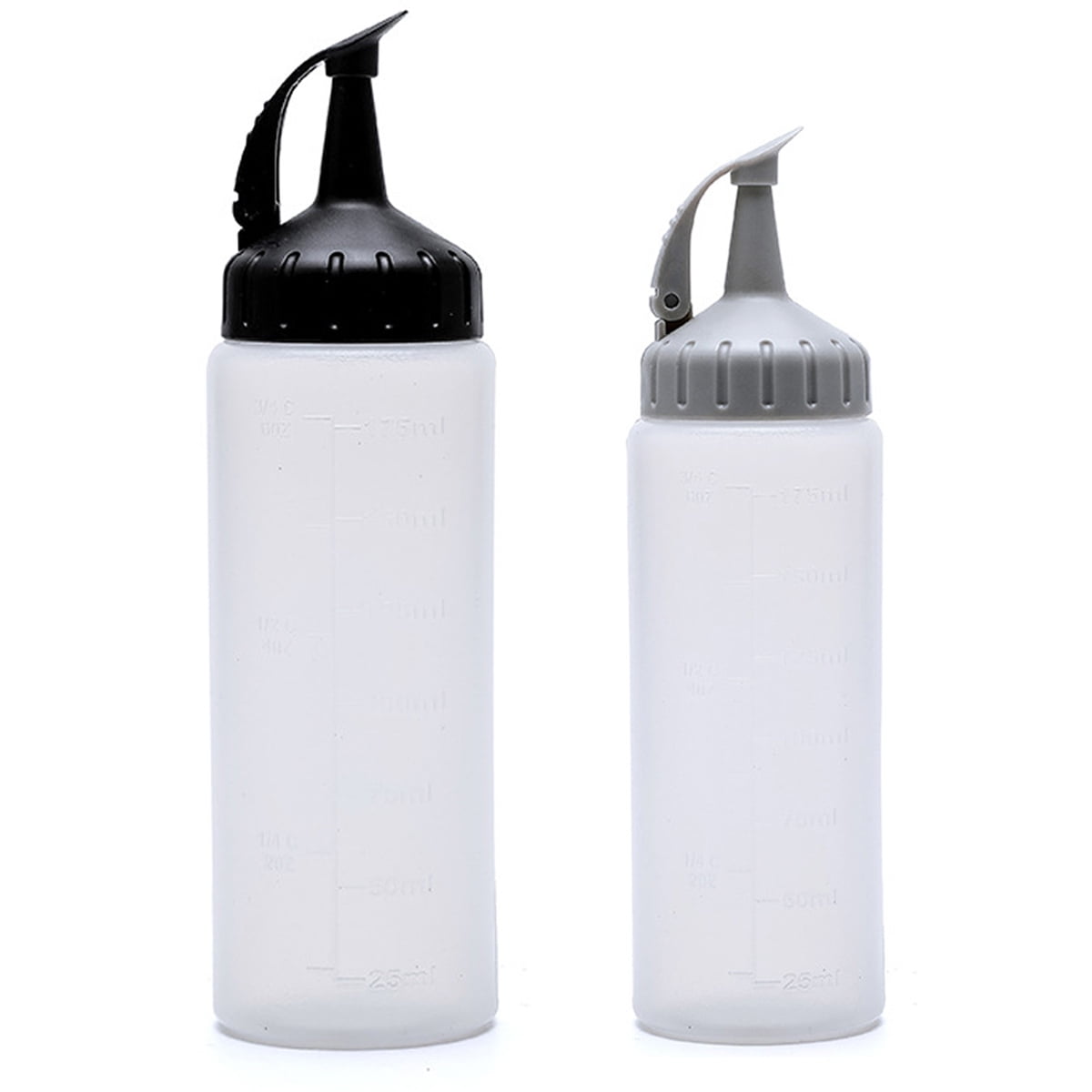 2-Piece Squeeze Bottles Set, Food Grade Plastic, Squeeze Bottles for ...