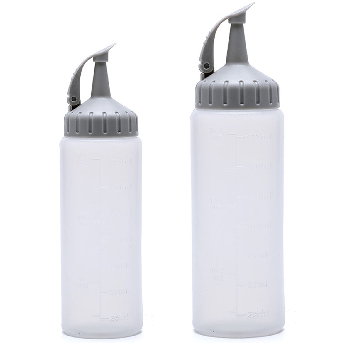 2-Piece Squeeze Bottles Set, Food Grade Plastic, Squeeze Bottles for ...