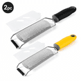2-Piece Stainless Steel Cheese and Chocolate Grater Set, Multi-Use ...