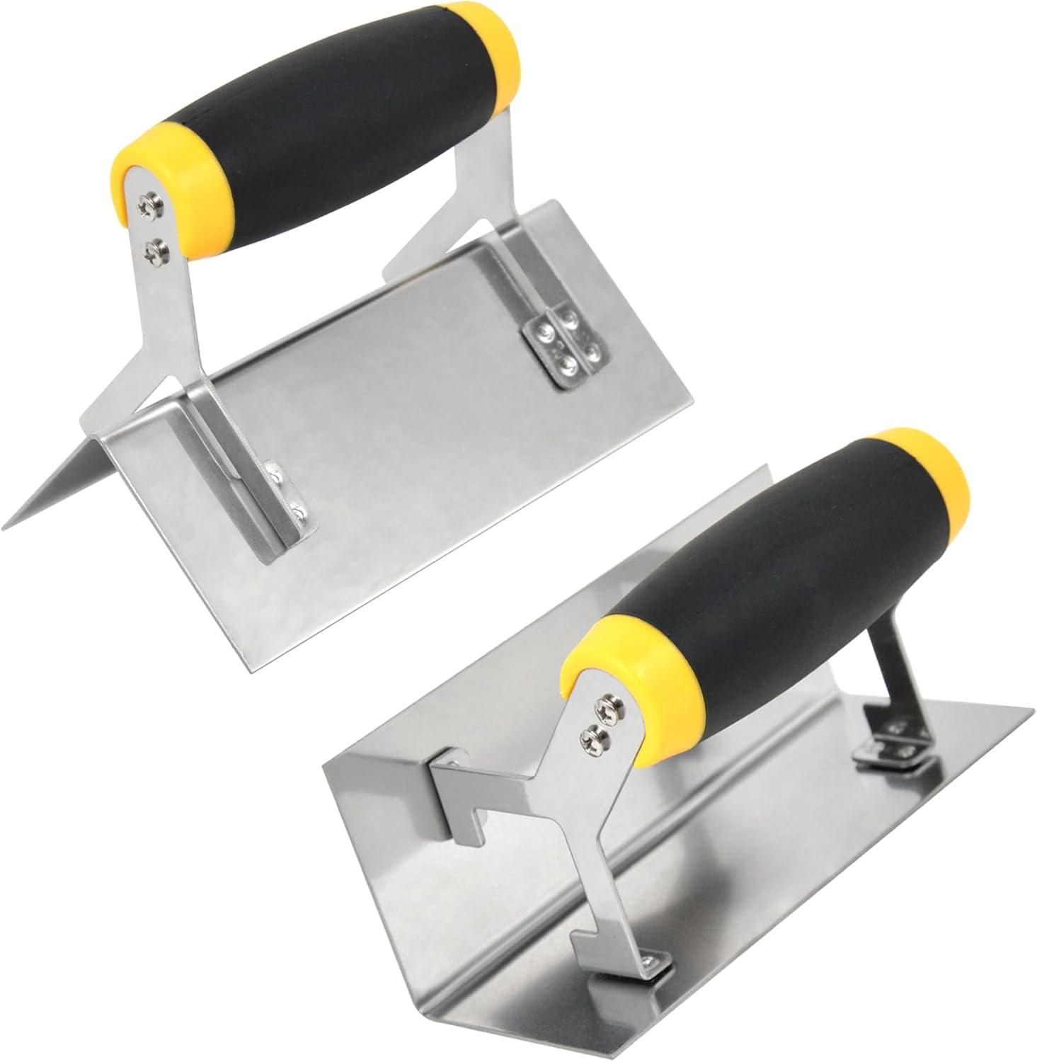 2 Piece Stainless Steel Corner Trowel(Inside & Outside) Drywall ...