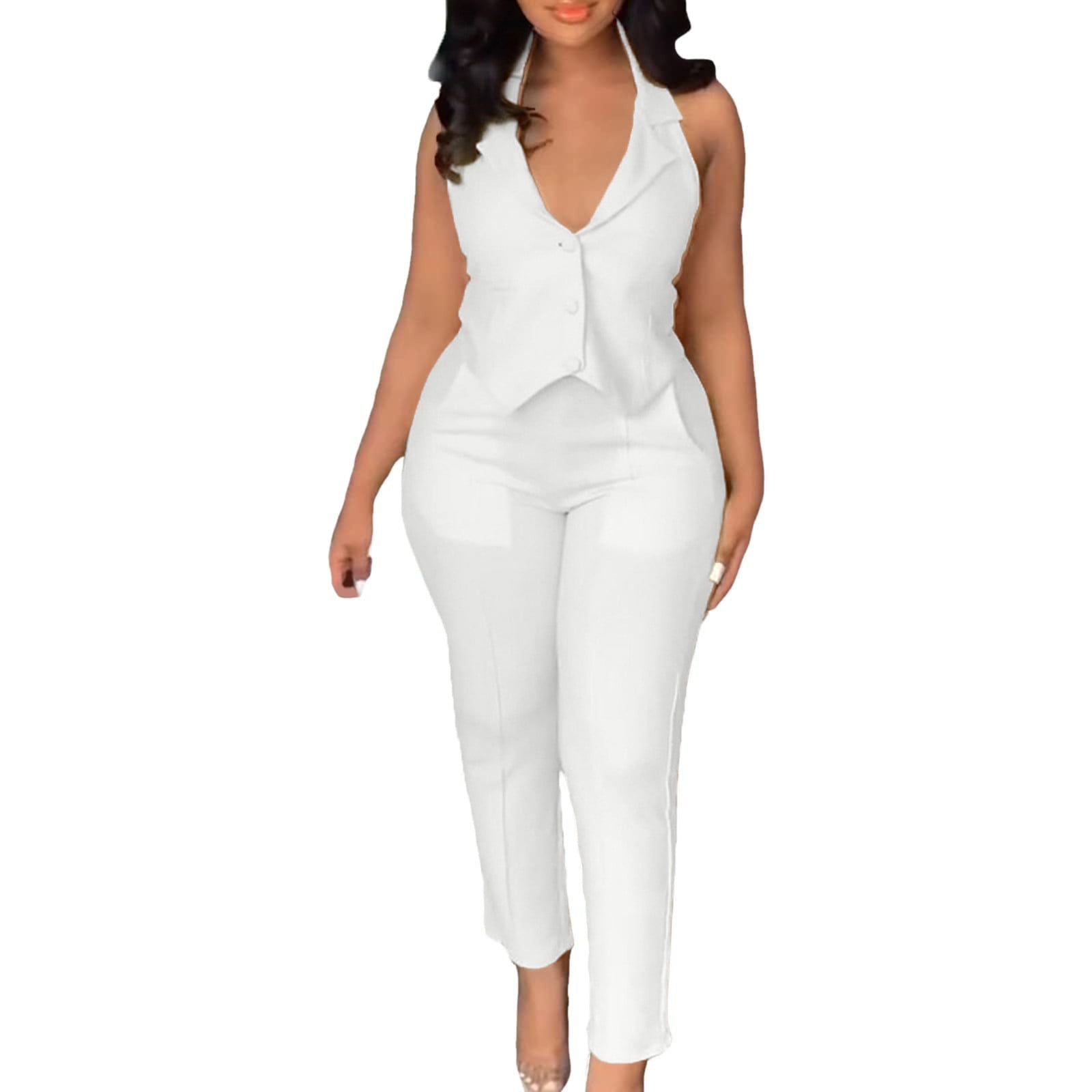 2 Piece Summer Sets for Women Linen Set for Women Clothing Set Female ...