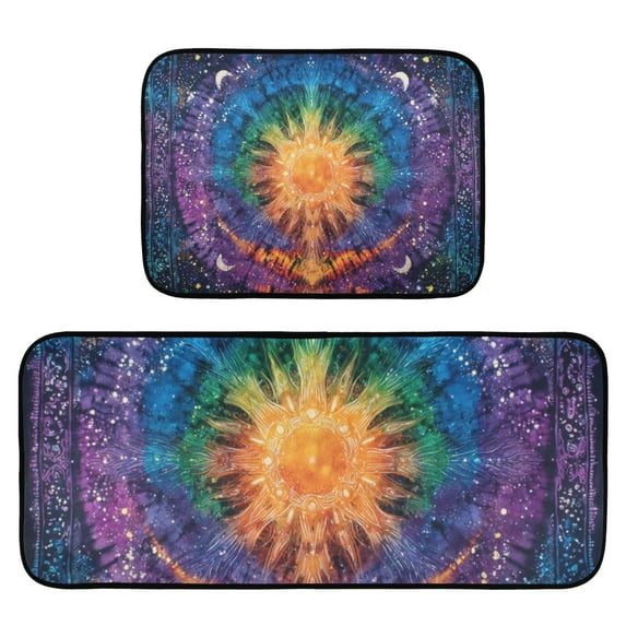 2-Piece Ultra Soft Absorbent Floor Mats With Anti-Skid Backing For ...