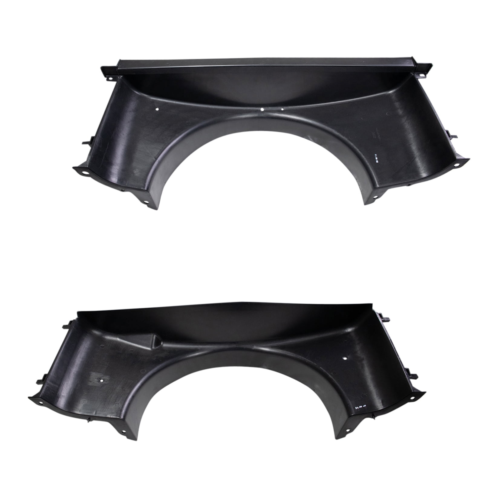 2 Piece Upper & Lower Engine Radiator Fan Shroud Kit for Silverado ...