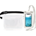 2-Piece Waterproof Dry Bag Set with Phone Pouch, Roll-Top Outdoor ...