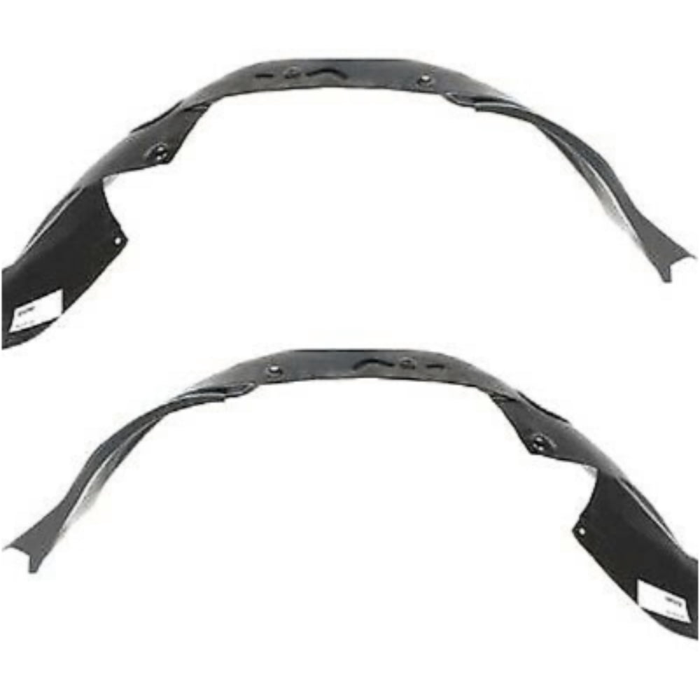 2-Piece Wheel Liner Set - Front Left and Right Side Plastic Fender ...