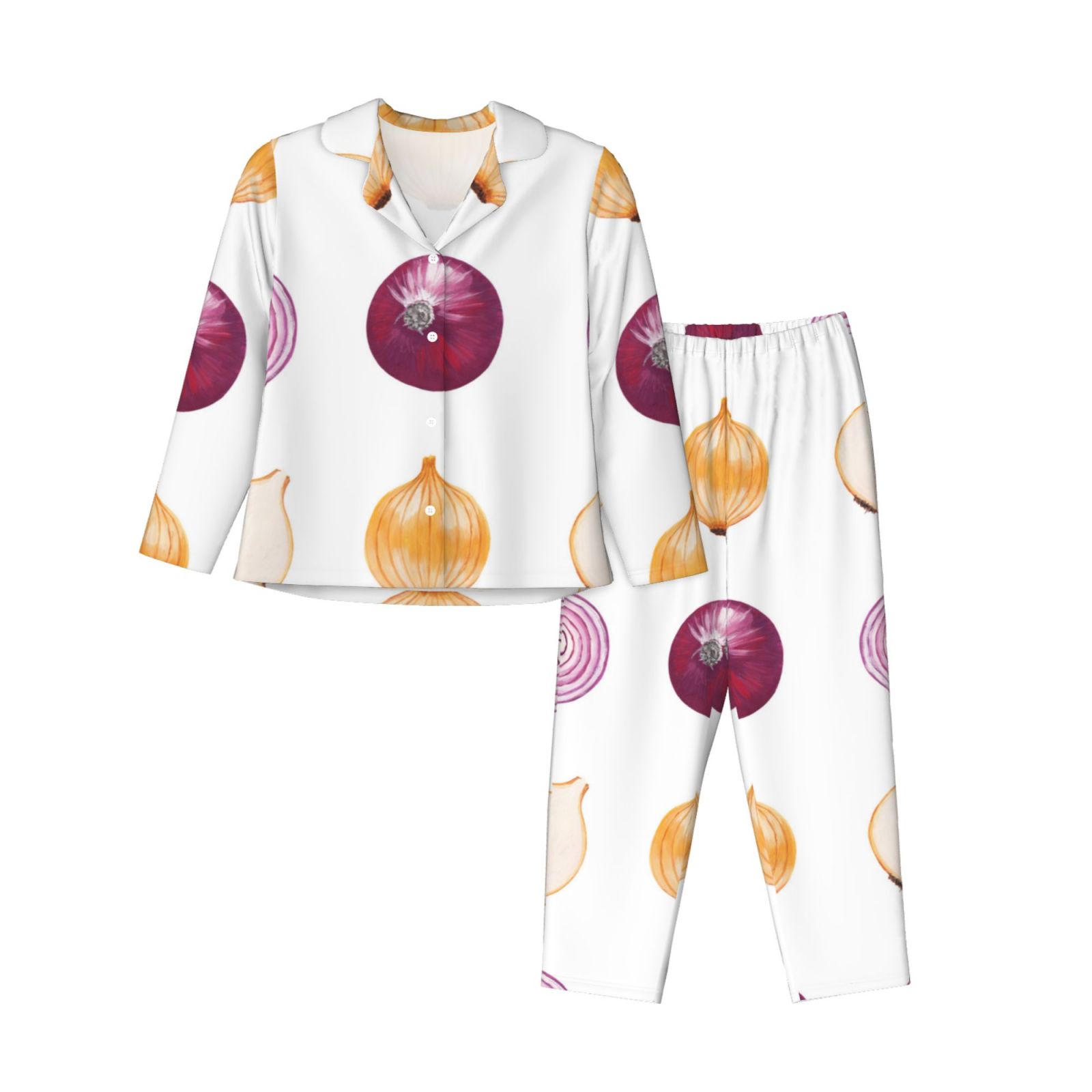2 Piece Womens Pajama Sets - Onion Minimalist Soft Sleepwear Comfy ...