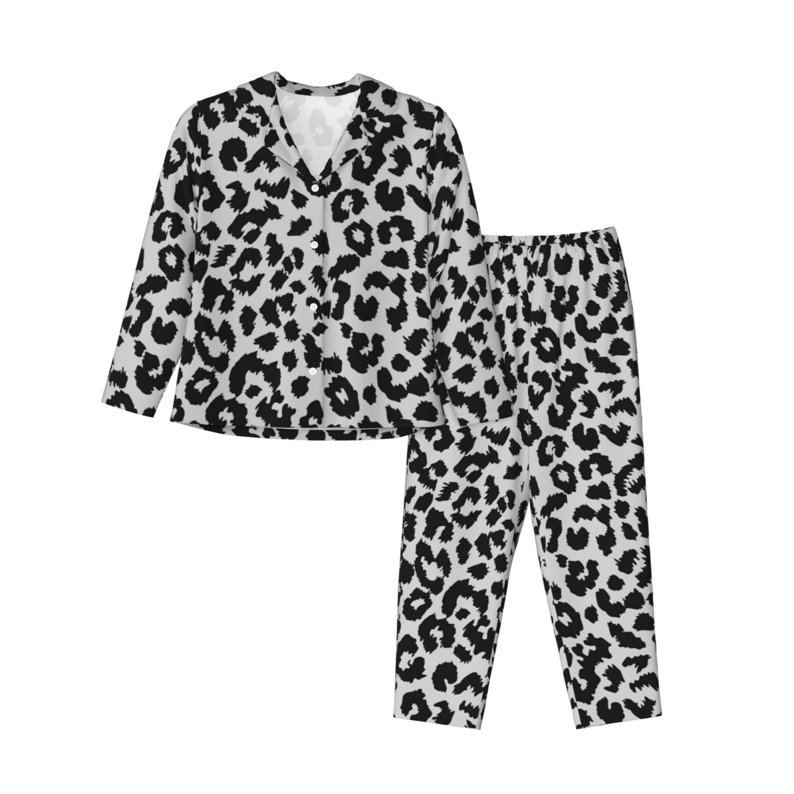 2 Piece Womens Pajama Sets - Similar To Leopard Print Soft Sleepwear ...