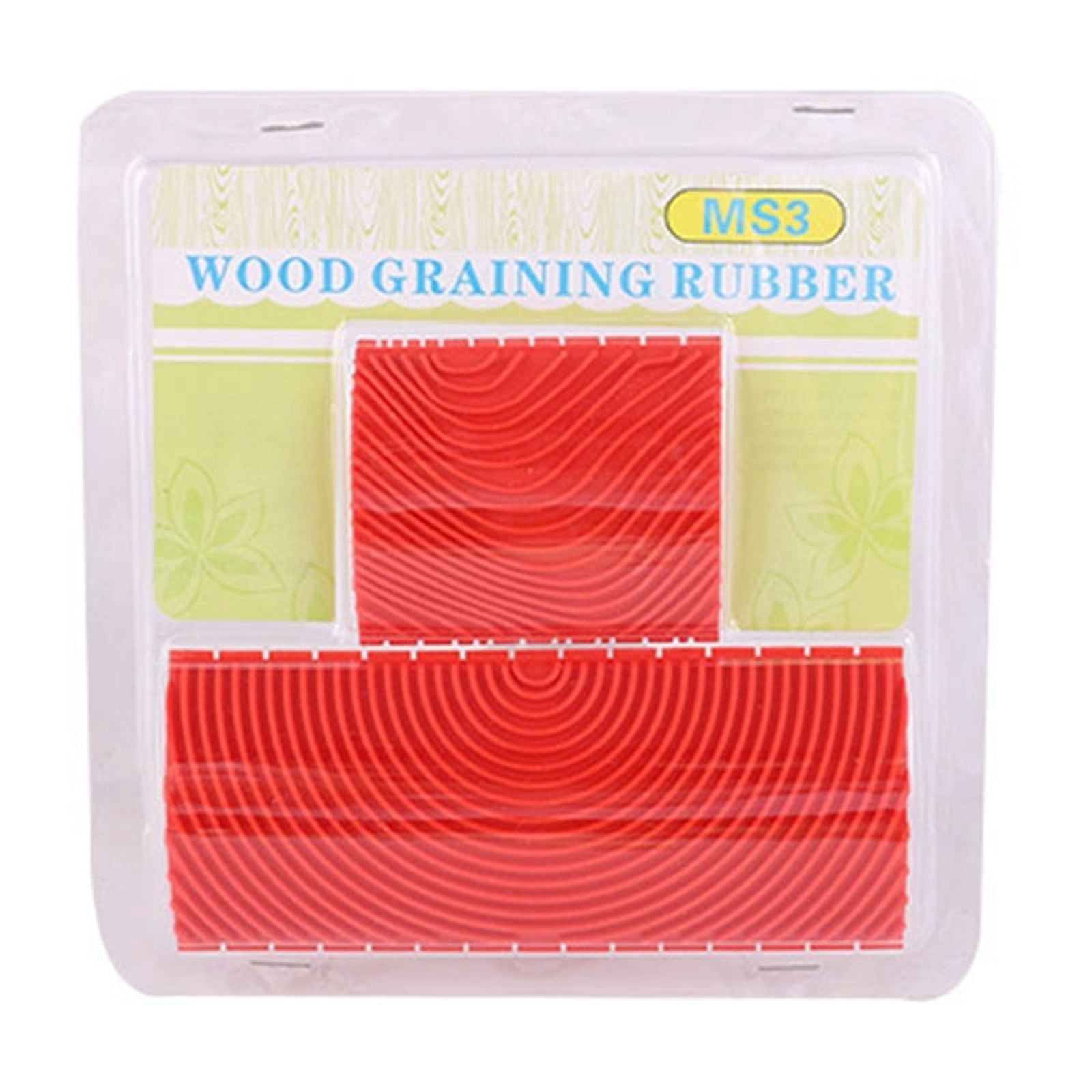 2-Piece Wood Grain Roller Tool Set for Realistic Imitation Painting and ...