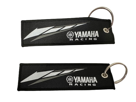2-Piece YAMAHA Motorcycle Keychains – Double-Sided Key Rings for Bikes ...