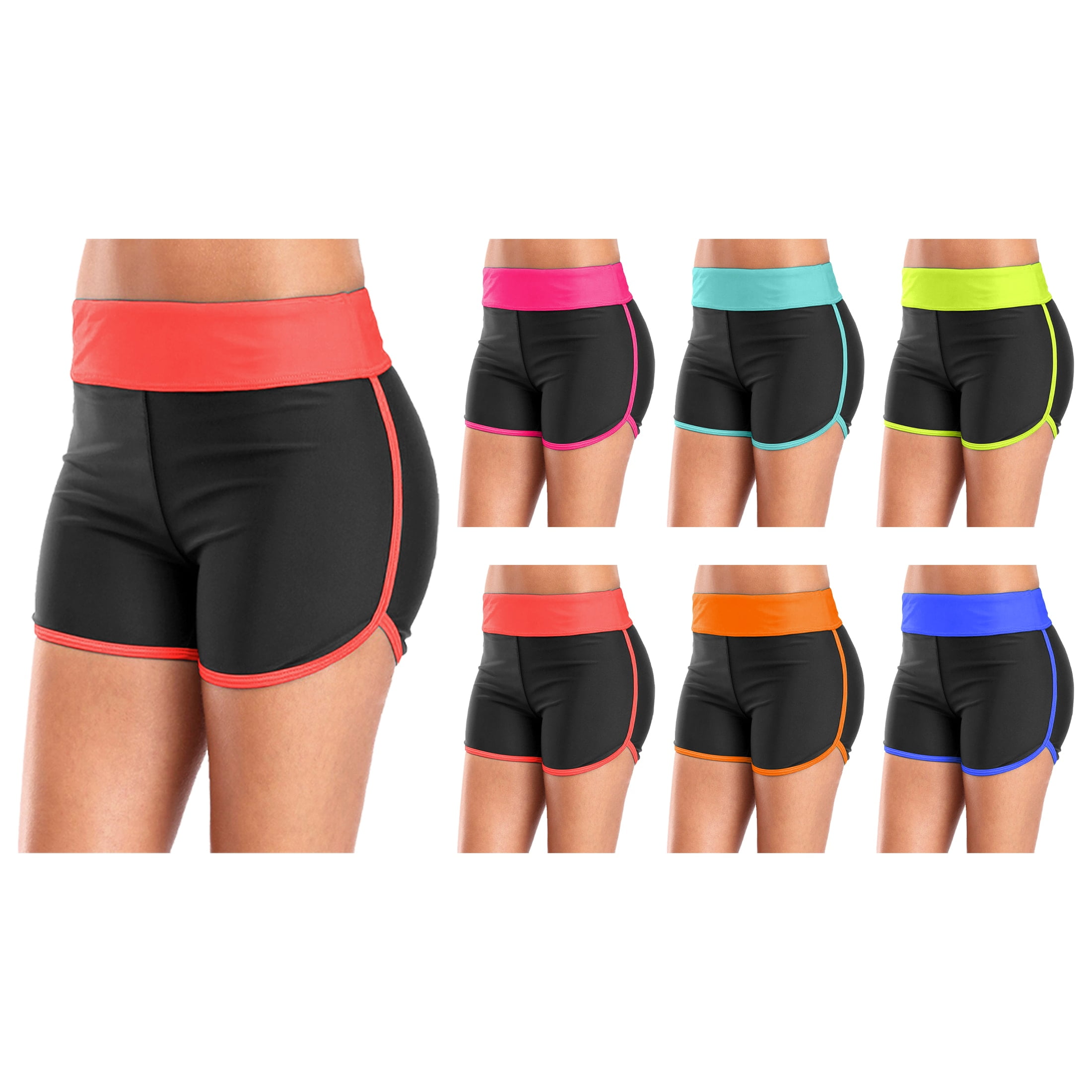 2-Piece of Randomly Selected Women's Athletic High-Waist Compression ...
