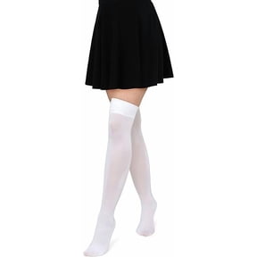 Kids Knee High School Socks -3 Pairs Girls Cotton Socks Plain Children ...