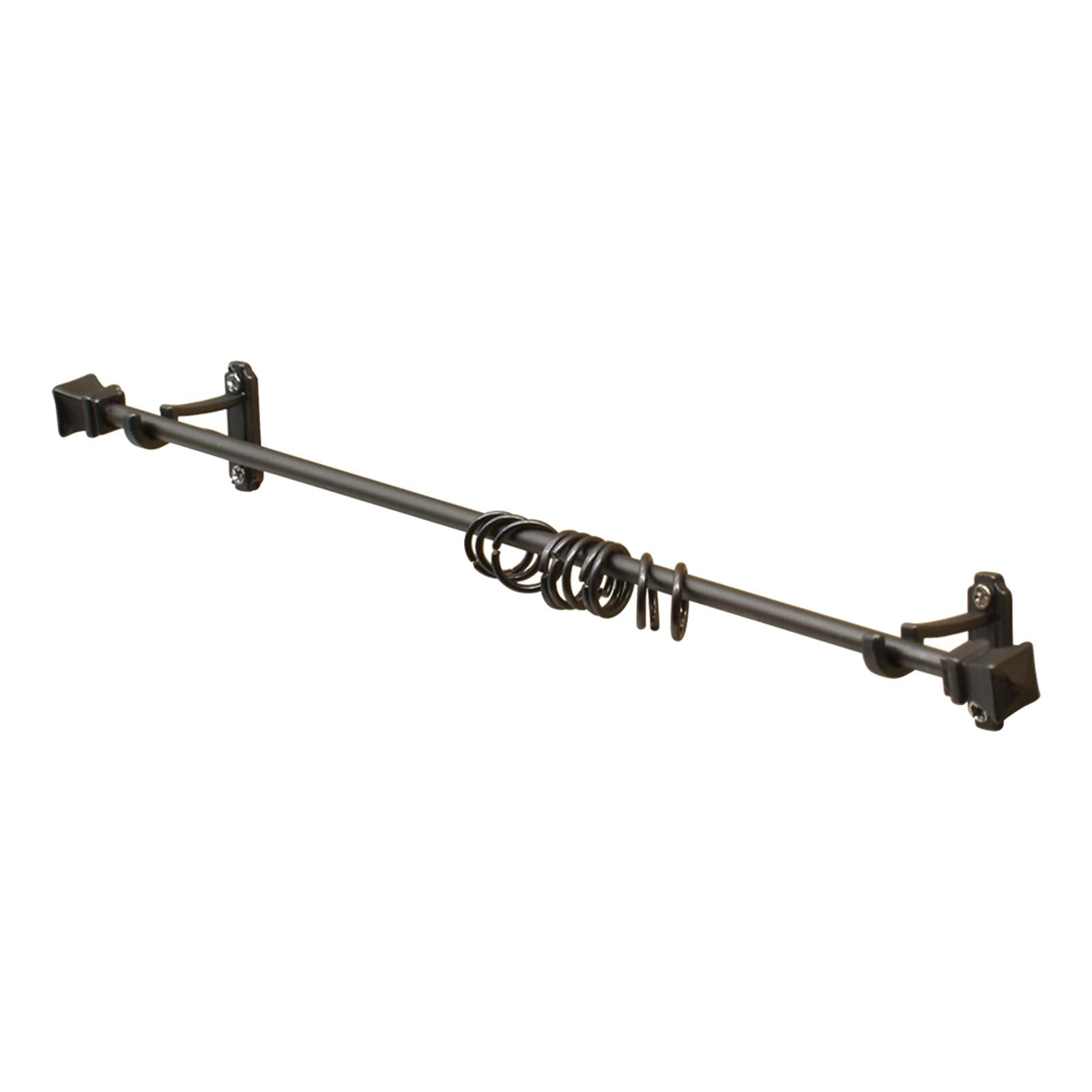 2 Pieces 1/12 Mini Curtain Rail Rods Pole for Kids 4 5 6 Boys Girls ...