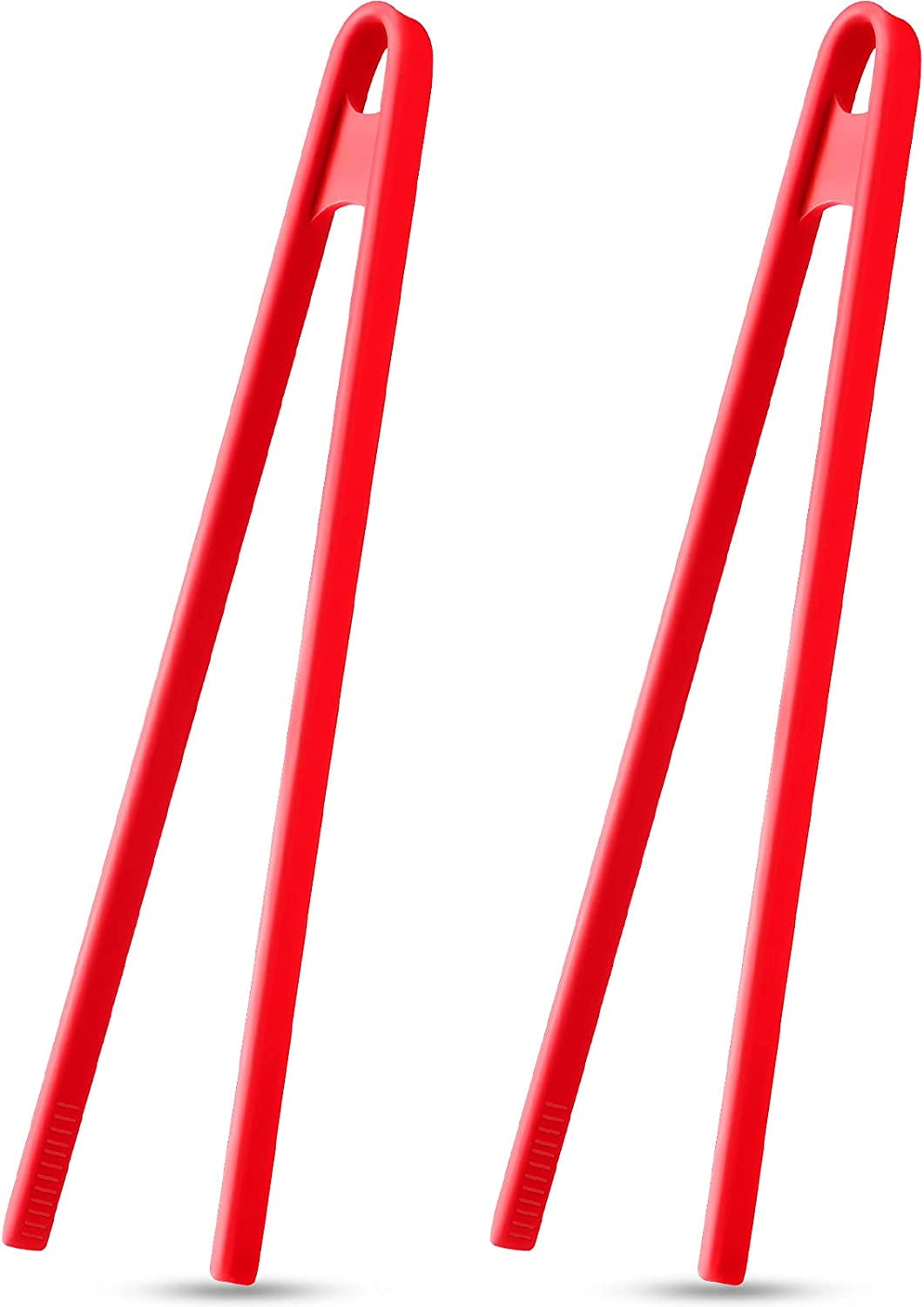 2 Pieces 11.8 Inch Silicone Trivet Tongs for Cooking Silicone Tongs ...