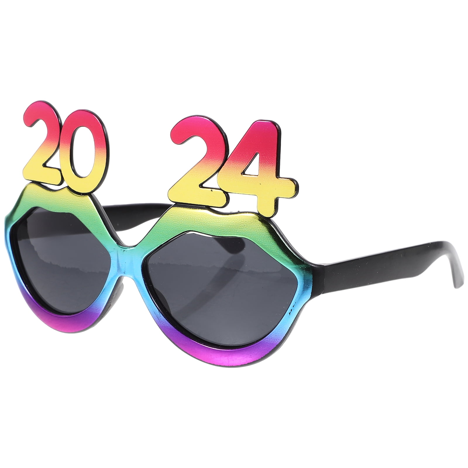 2 Pieces 2024 Glasses Dreses 2024 Eyeglasses New Year Glasses 2024 ...