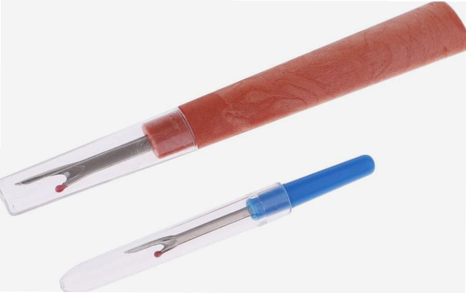 2 Pieces 3.3"/ 5.3" Stitch Picker Unpick Sewing Thread Cutter Ripper ...