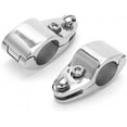 2 Pieces 316 Stainless Steel Marine Pipe Clamps Boat Top Hinge Claw ...