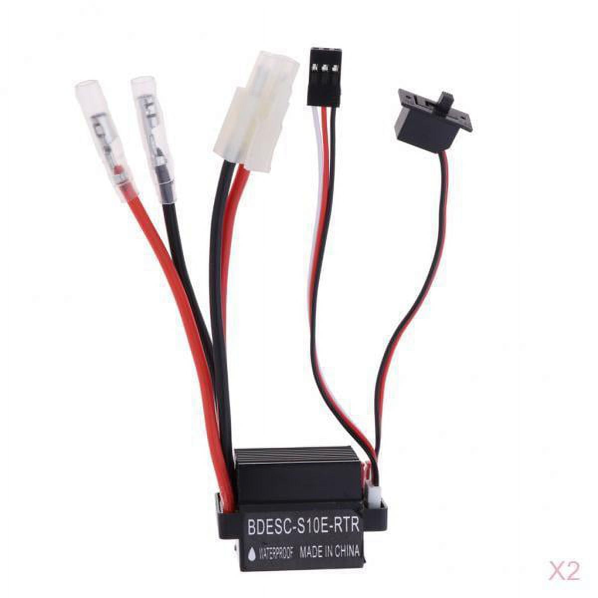 2 Pieces 320A 3S Brushed Brush ESC Controller Controller Spare Parts ...