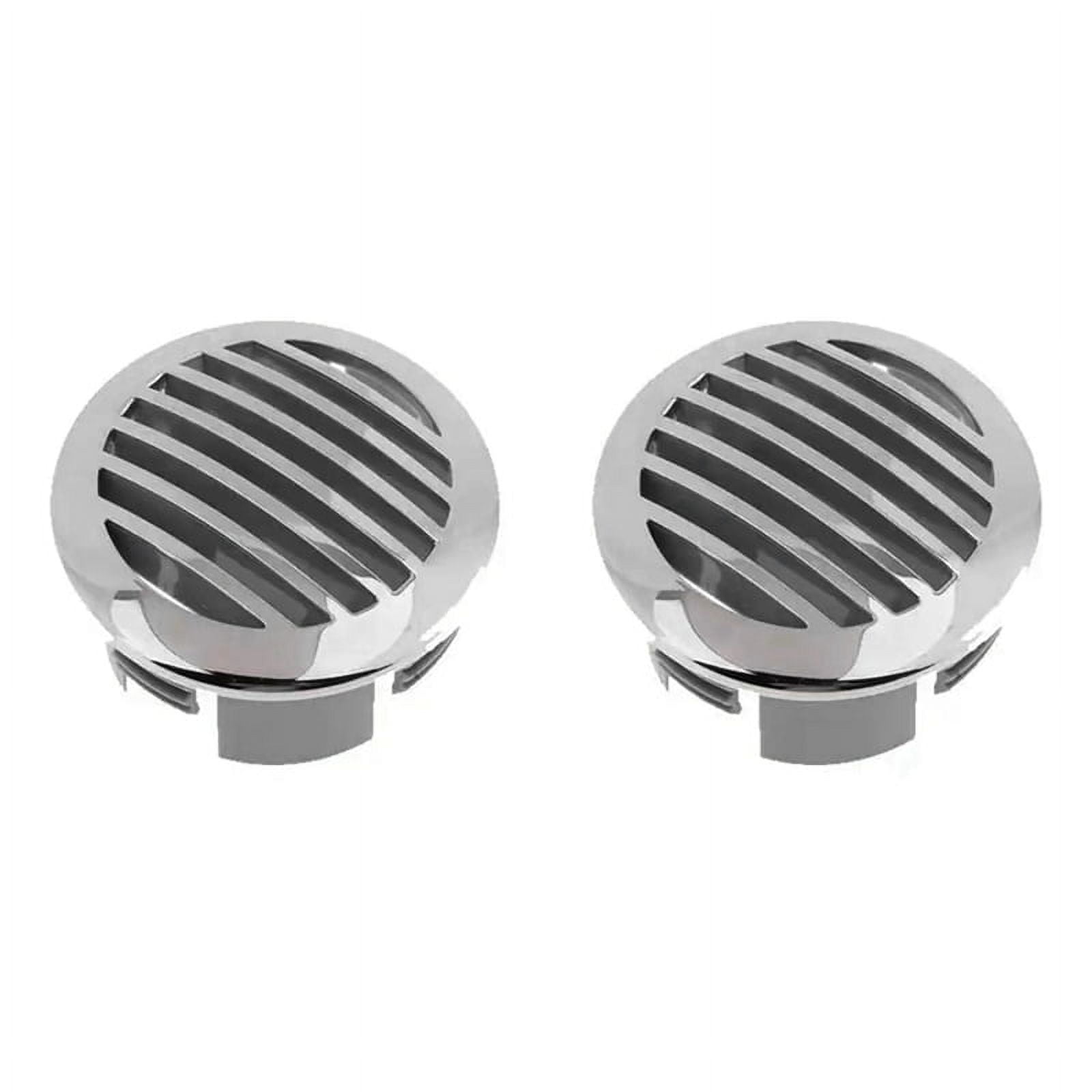 2 Pieces 4 Inch Adjustable Marine Vent Covers, 316 Stainless Steel Air ...