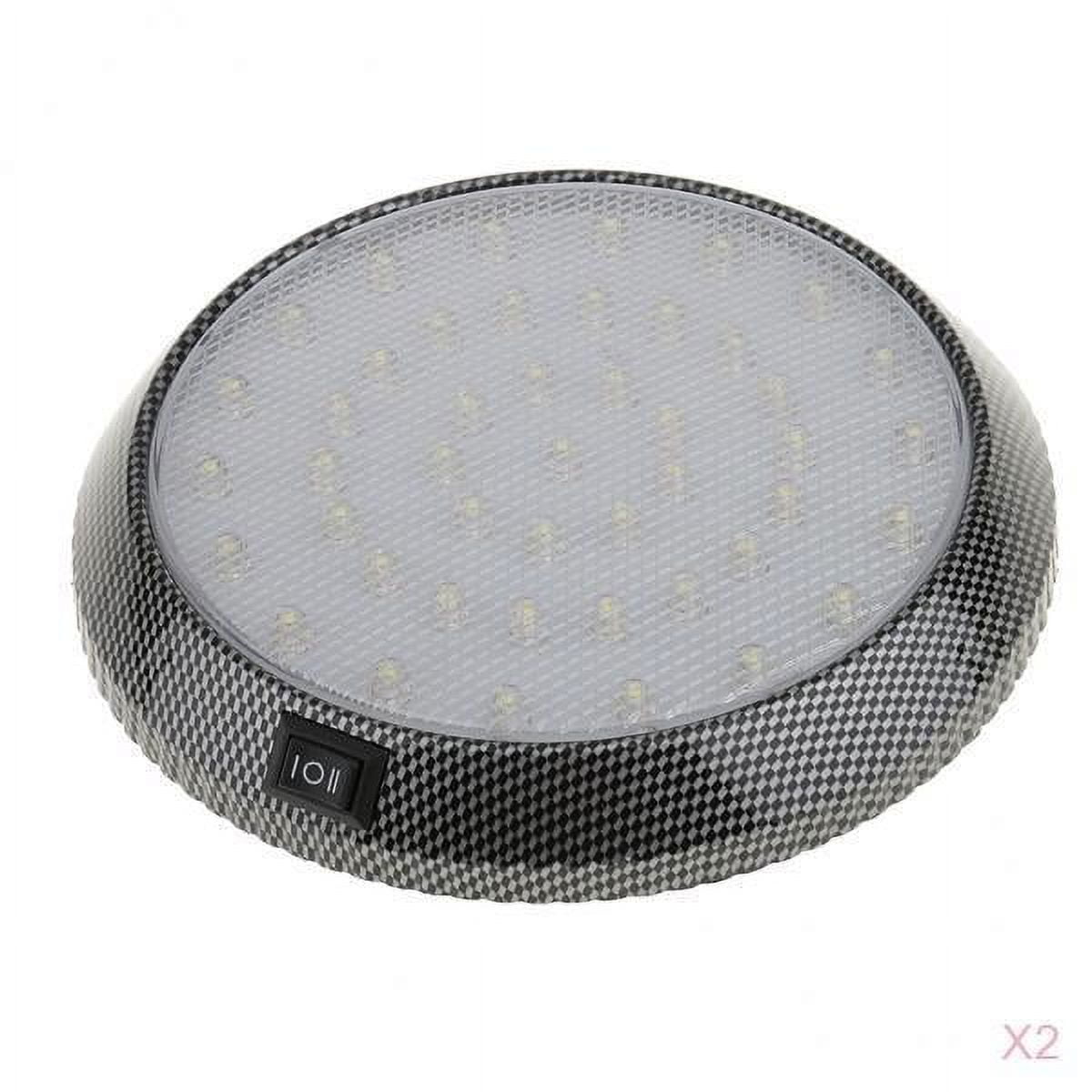 2 Pieces 48 LED Car Ceiling Dome Light, Car Vehicles Interior Lighting ...
