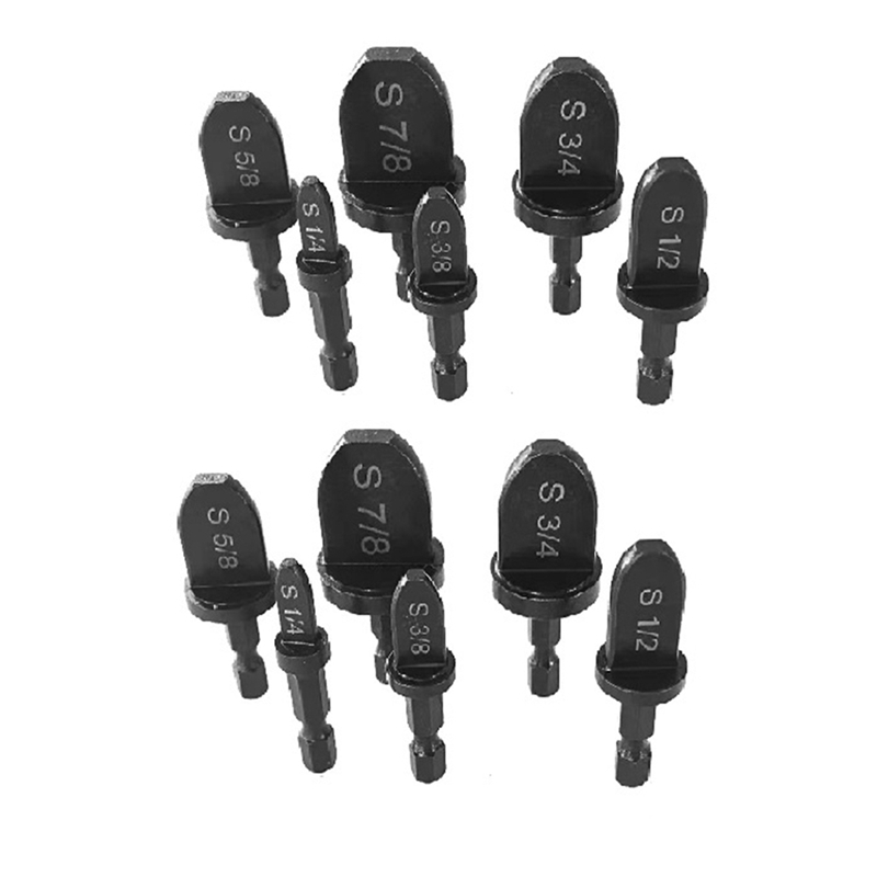 2 Pieces 6pc Set Electric Tube Expander Hexagonal Handle Copper Tube ...