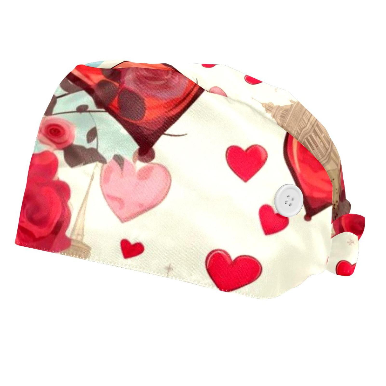 2 Pieces Adjustable Working Cap with Button, Working Hat Sweatband ...