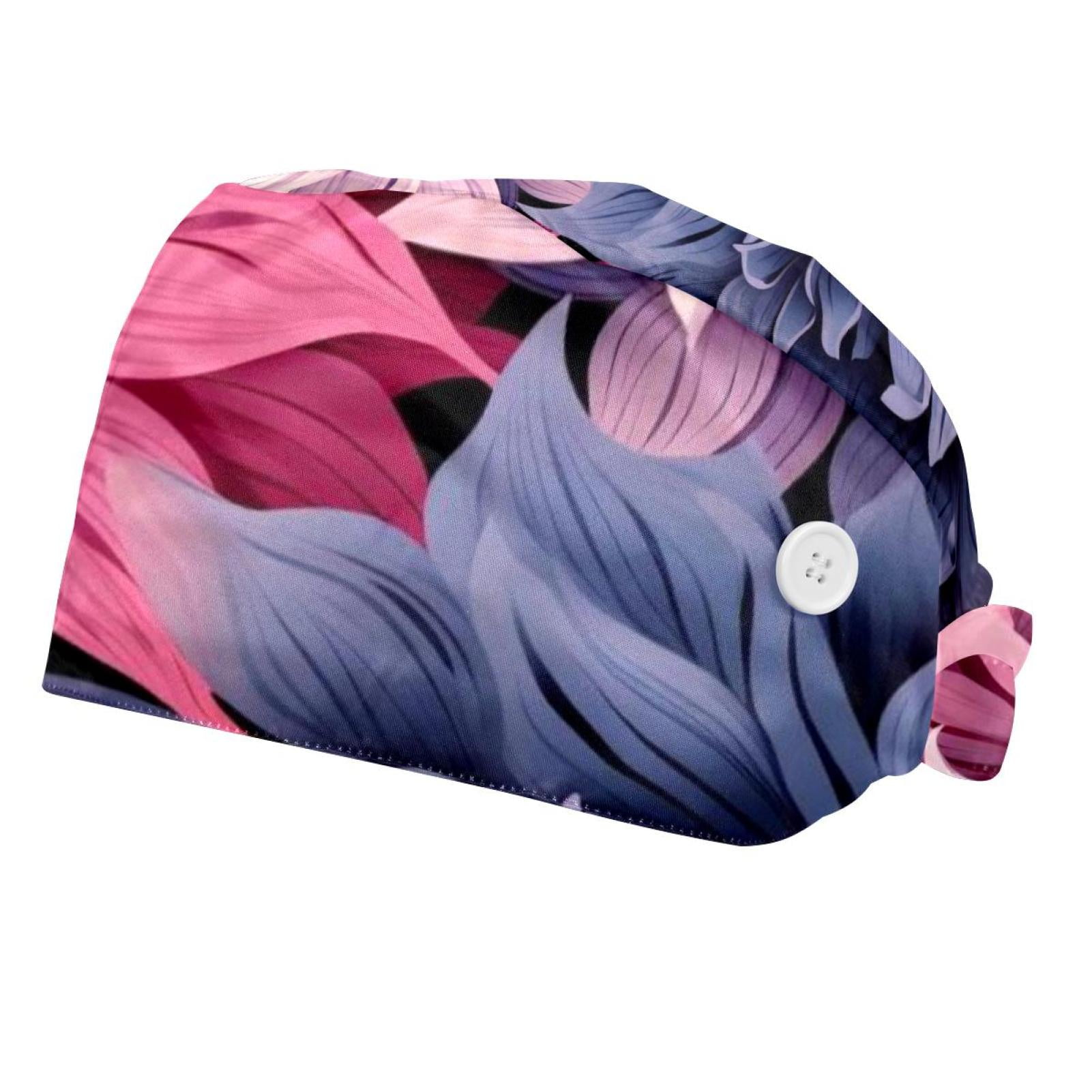 2 Pieces Adjustable Working Cap with Button, Working Hat Sweatband ...