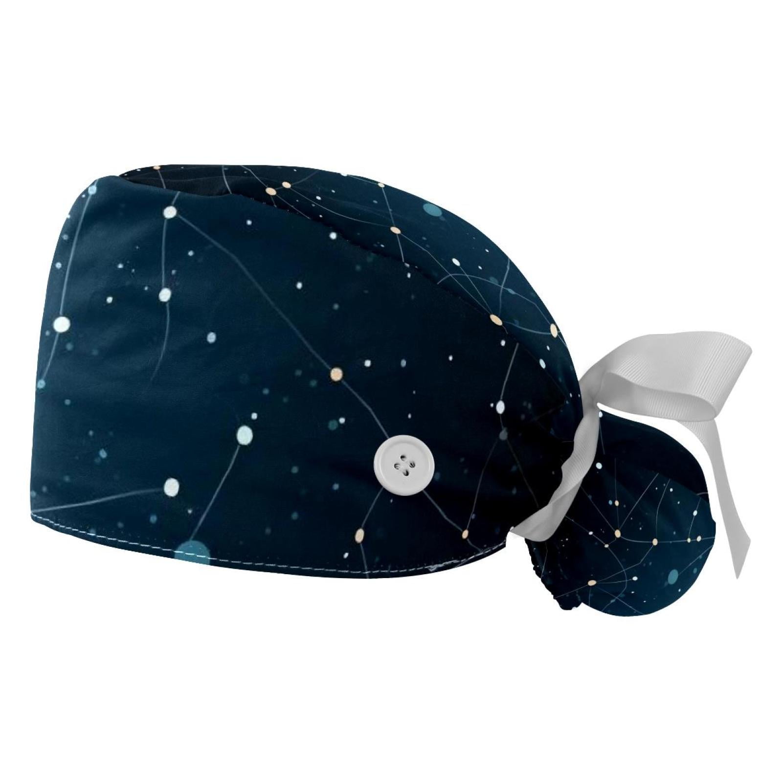 2 Pieces Adjustable Working Cap with Button, Working Hat Sweatband ...