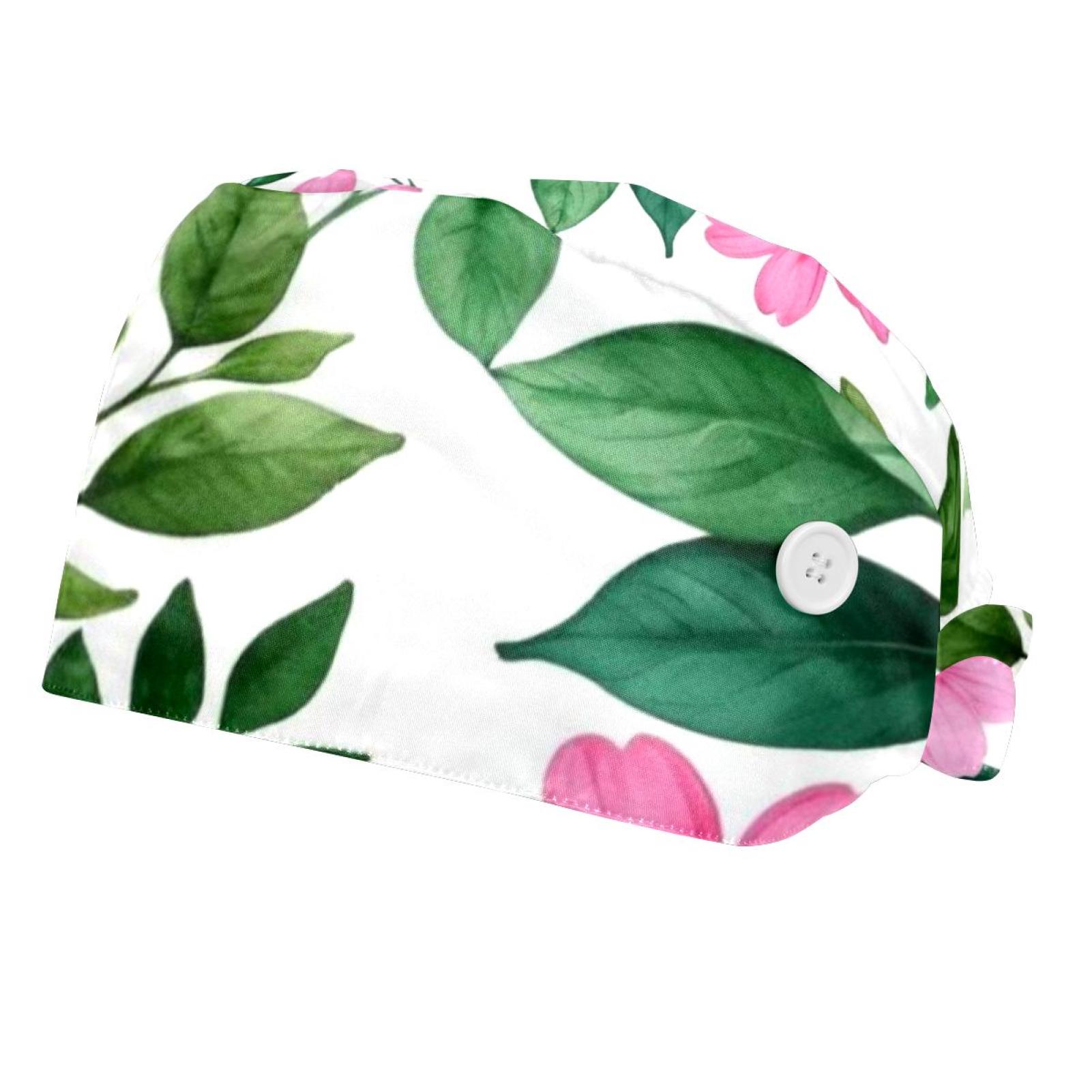 2 Pieces Adjustable Working Cap with Button, Working Hat Sweatband ...