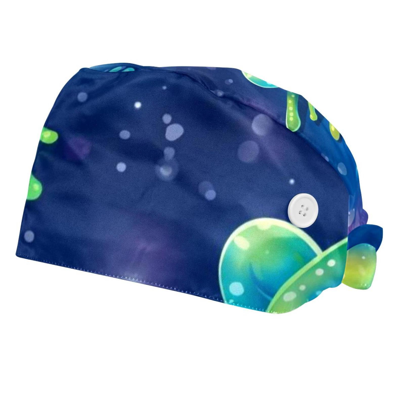 2 Pieces Adjustable Working Cap with Button, Working Hat Sweatband ...