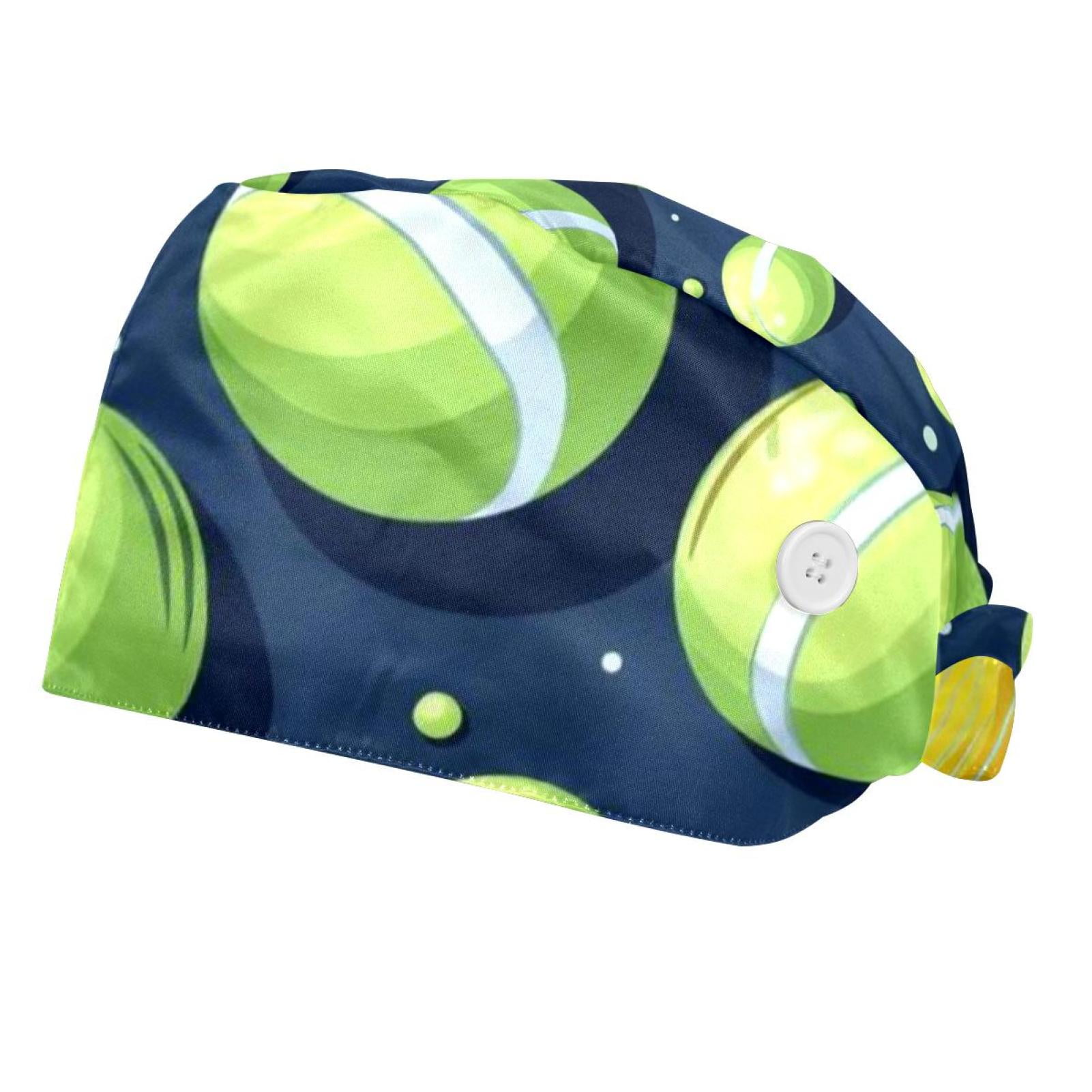 2 Pieces Adjustable Working Cap with Button, Working Hat Sweatband ...