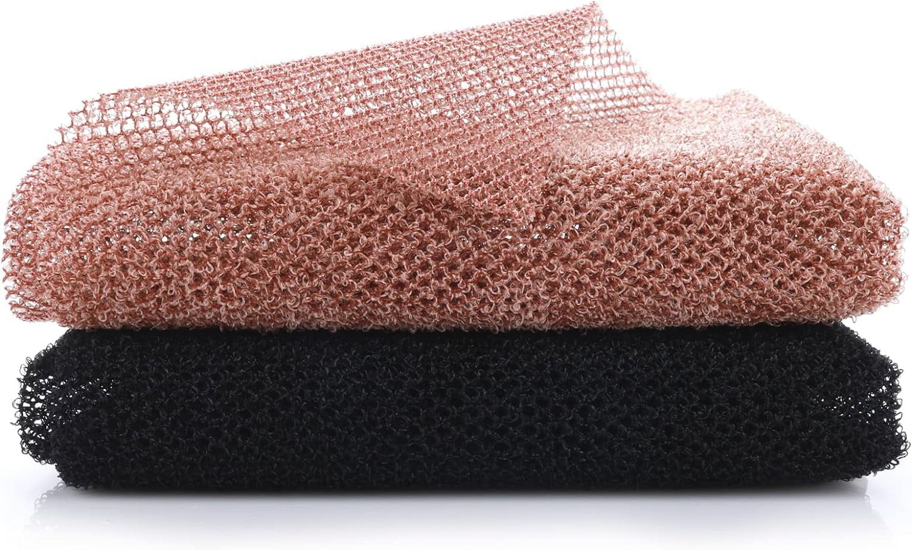 2 Pieces African Net Sponge, African Exfoliating Net for Body Premium ...