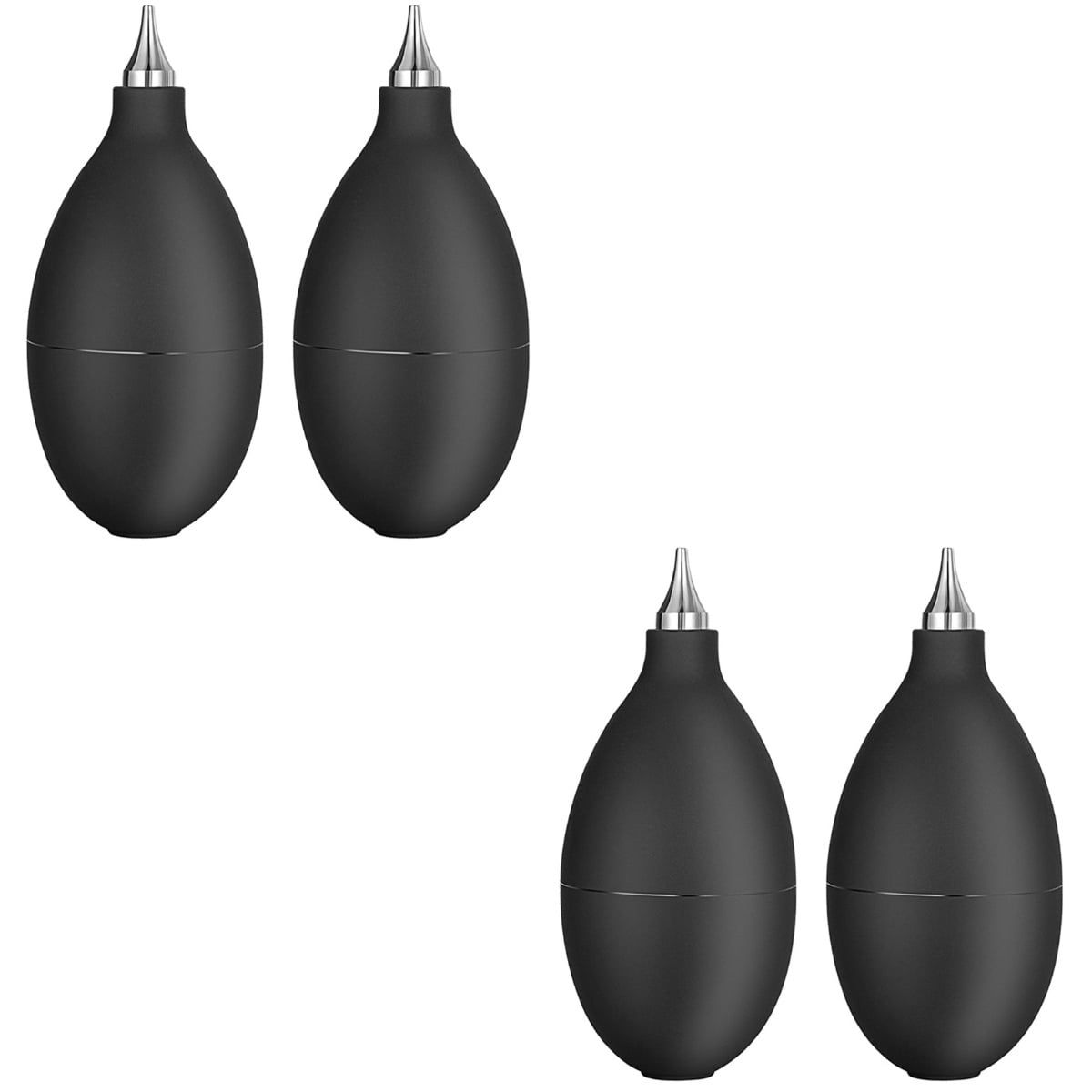 2 Pieces Air Blow Computer Duster Electronics Screen Mini Dryer Black ...