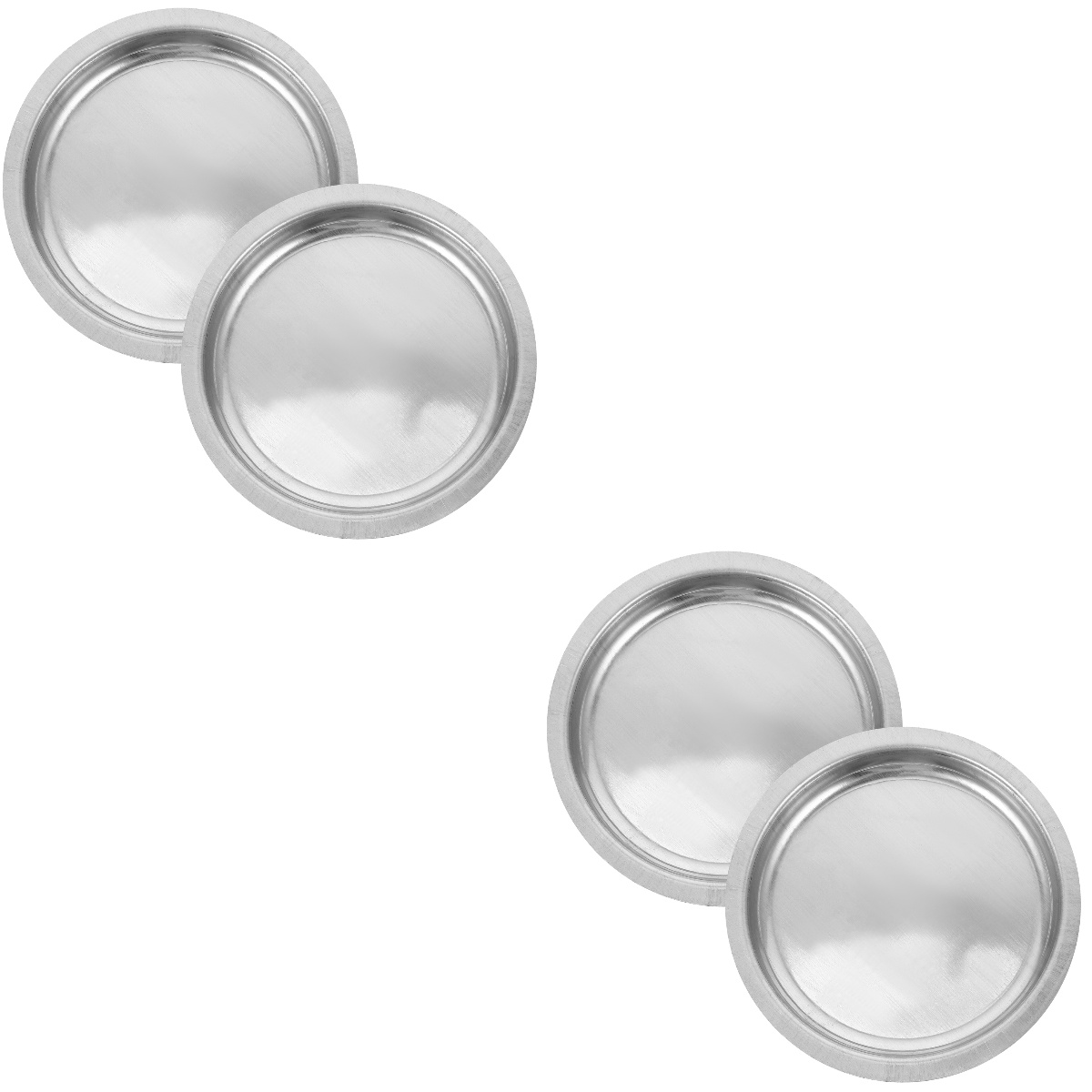 2 Pieces Aluminum Pot Bottom Kitchen Repair Material Pan - Walmart.com