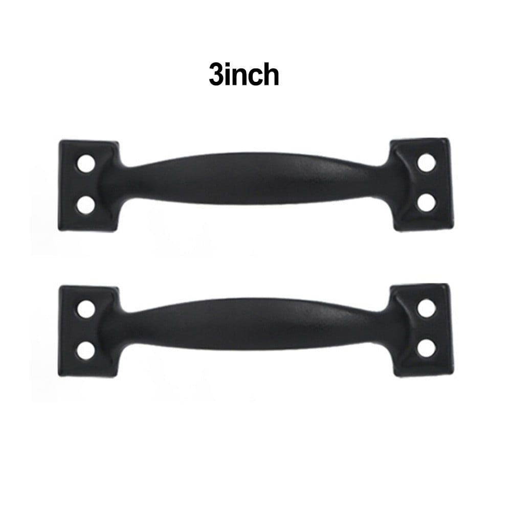2 Pieces Antique Cabinet Handles Black Vintage Drawer Knobs Jewelry Box ...