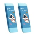 2 Pieces Art Painting Erasers Cute Cartoon Pencil Erasers Super Jumbo ...