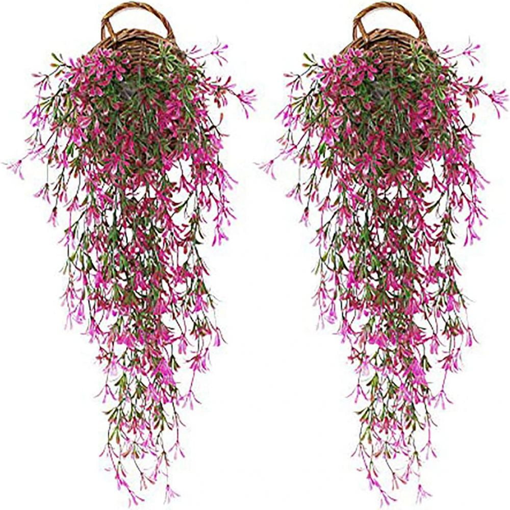 2 Pieces Artificial Hanging Ivy Plants Artificial Ivy Ivy Artificial ...