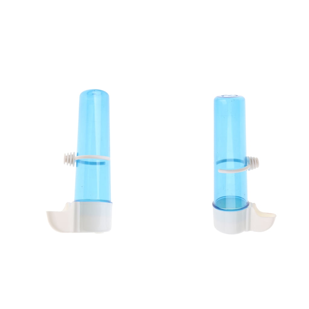 2 Pieces Automatic Bird Water Dispenser Bird Cage Waterer Feeder Bird ...