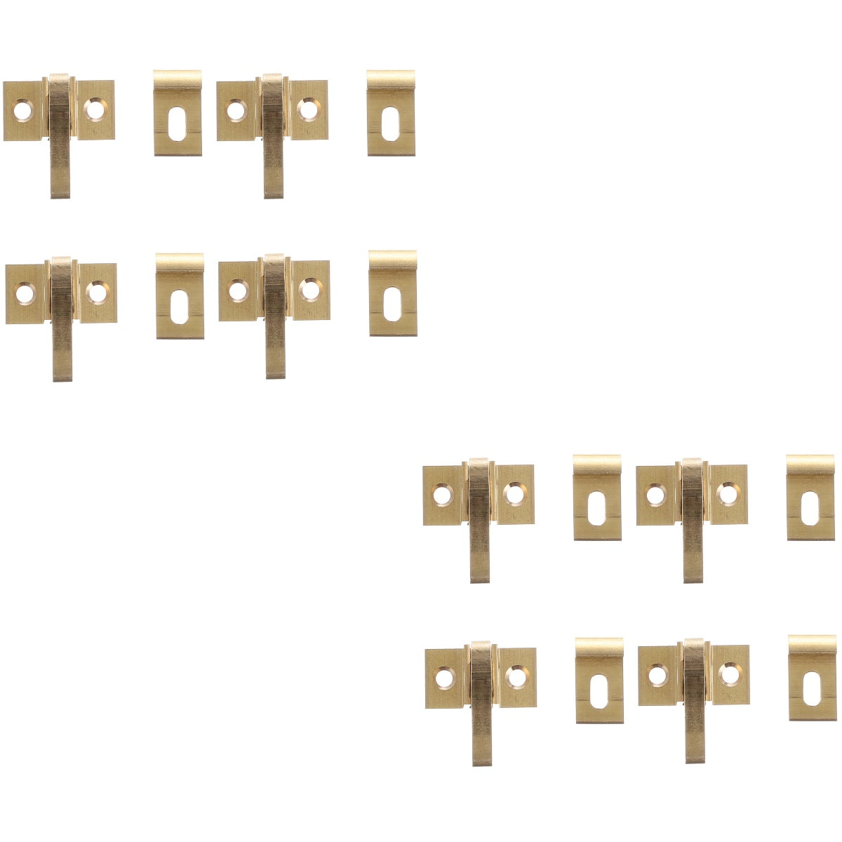 2 Pieces Automatic Window Latch Clamp Prop Hanging Decorations Stick ...