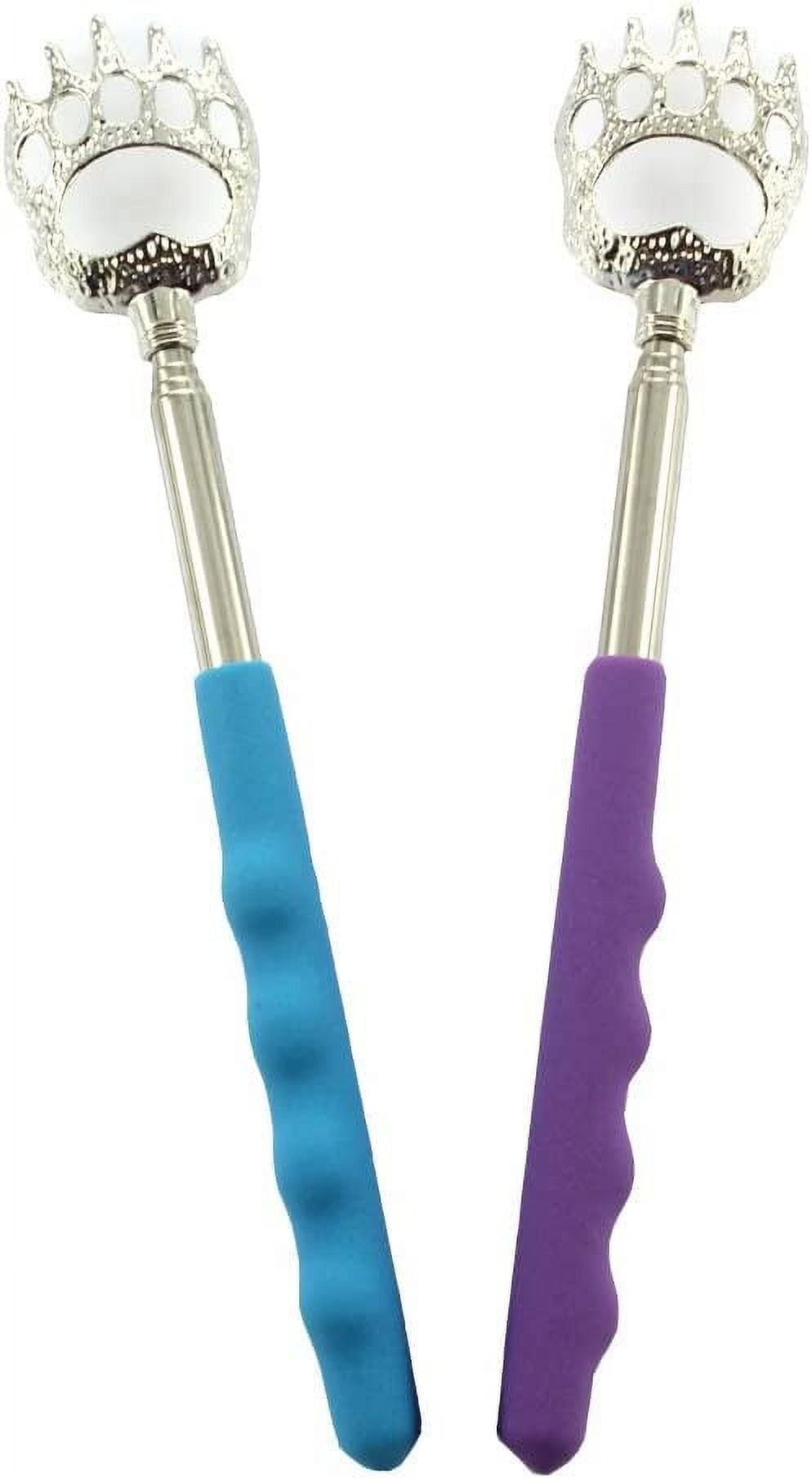 2 Pieces Back Scratchers Telescopic Bear Claw Back Itching Scratcher ...