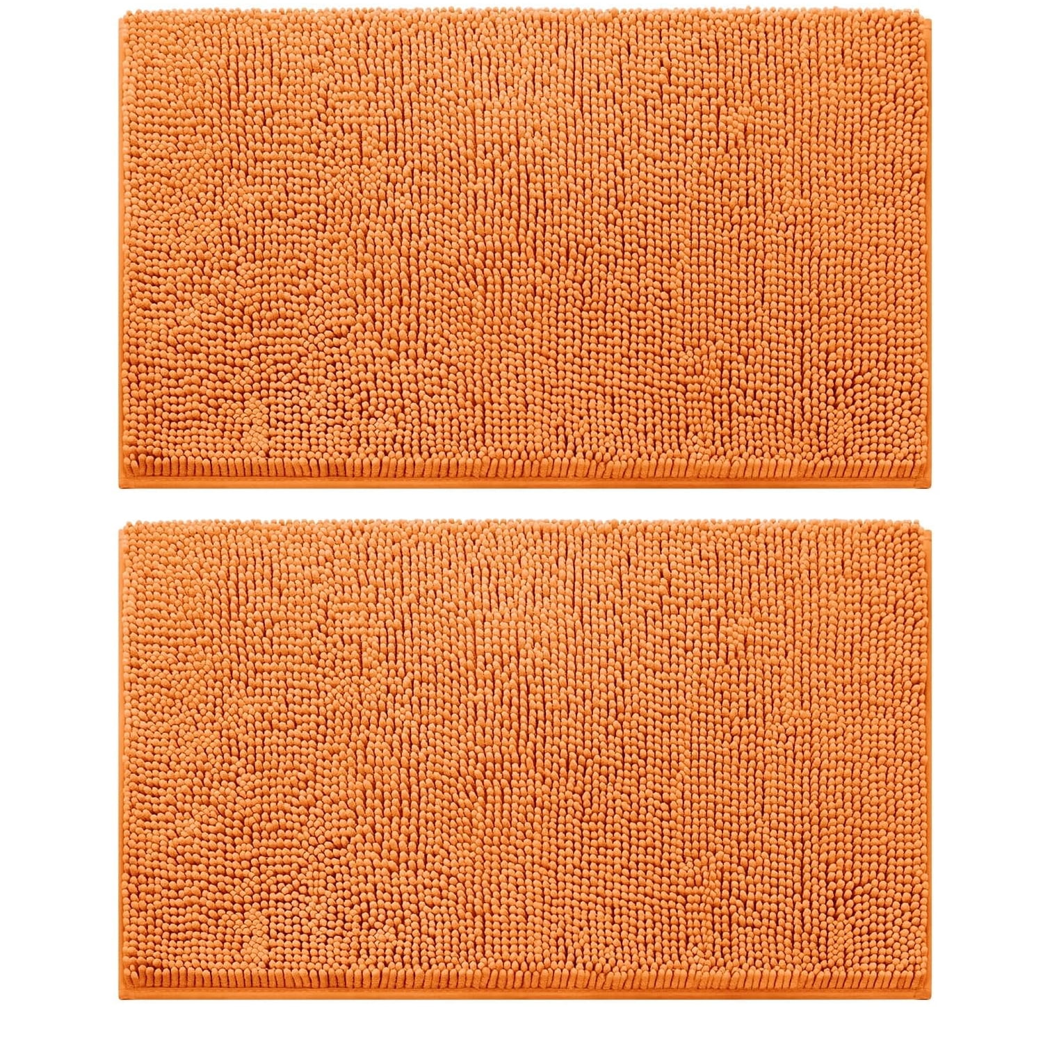 2 Pieces Bathroom Rugs, 16 x 24inch Ultra Soft Non Slip Absorbent ...