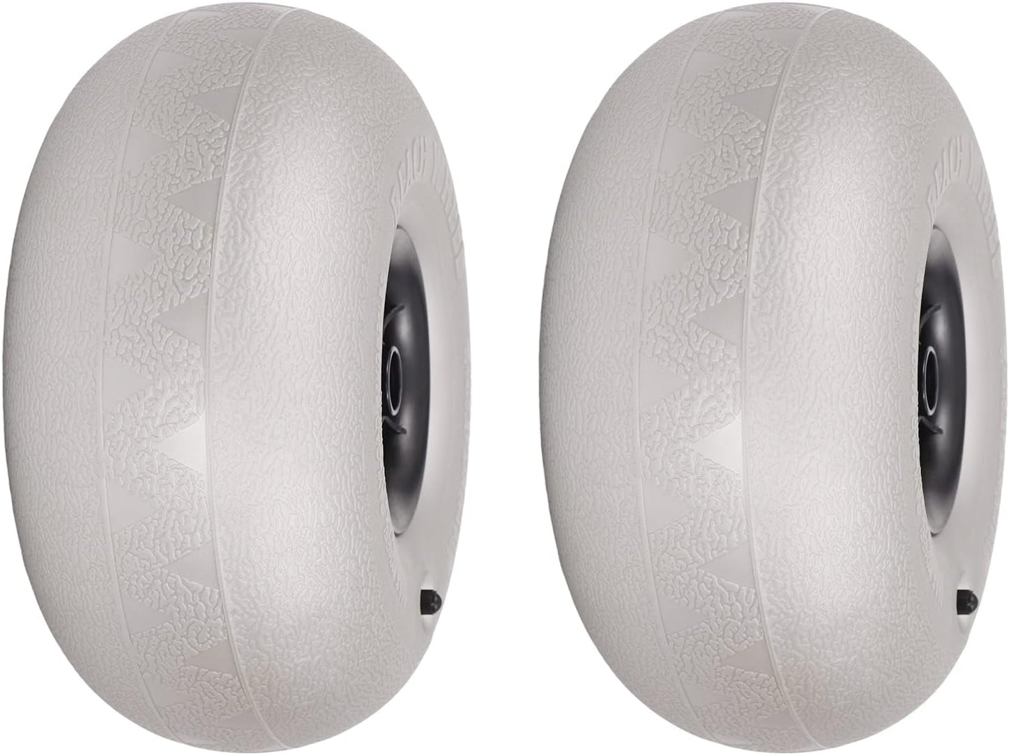 2 Pieces Beach Inflatable Wheels, 10" Replacement Balloon Wheels Beach ...