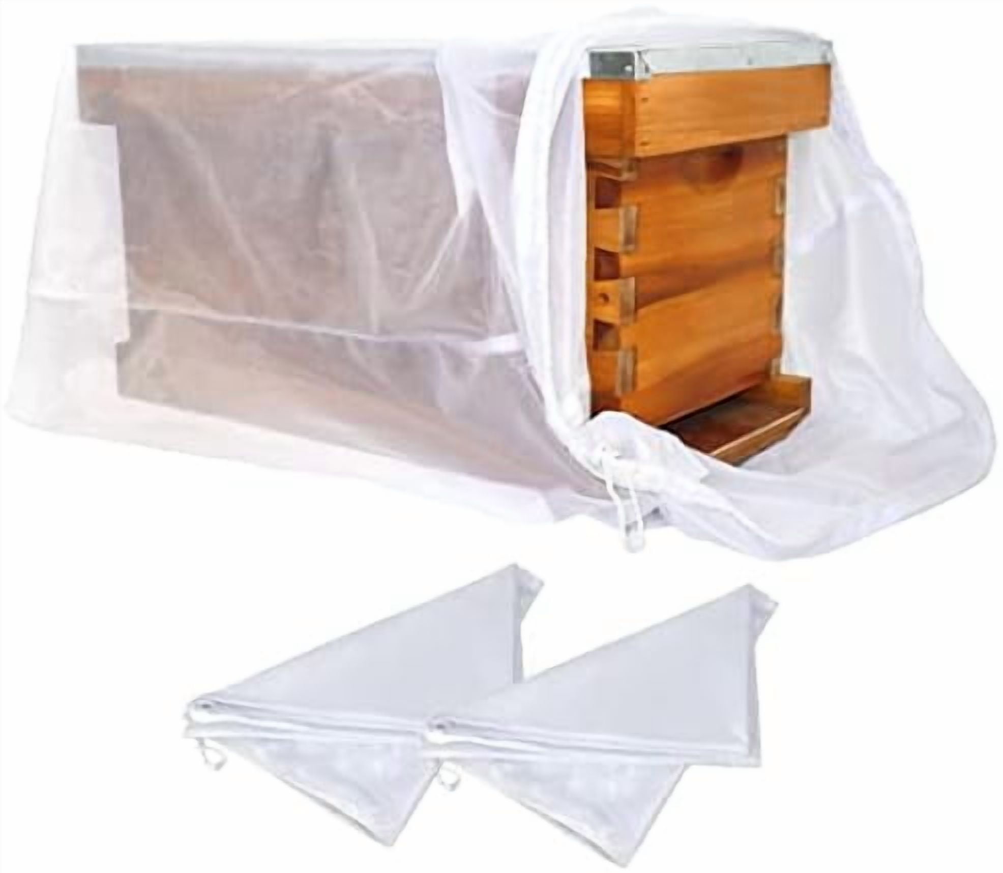 2 Pieces Bee Hive Nuc Mesh Transport Bag Packing Net Bag Beekeeping ...