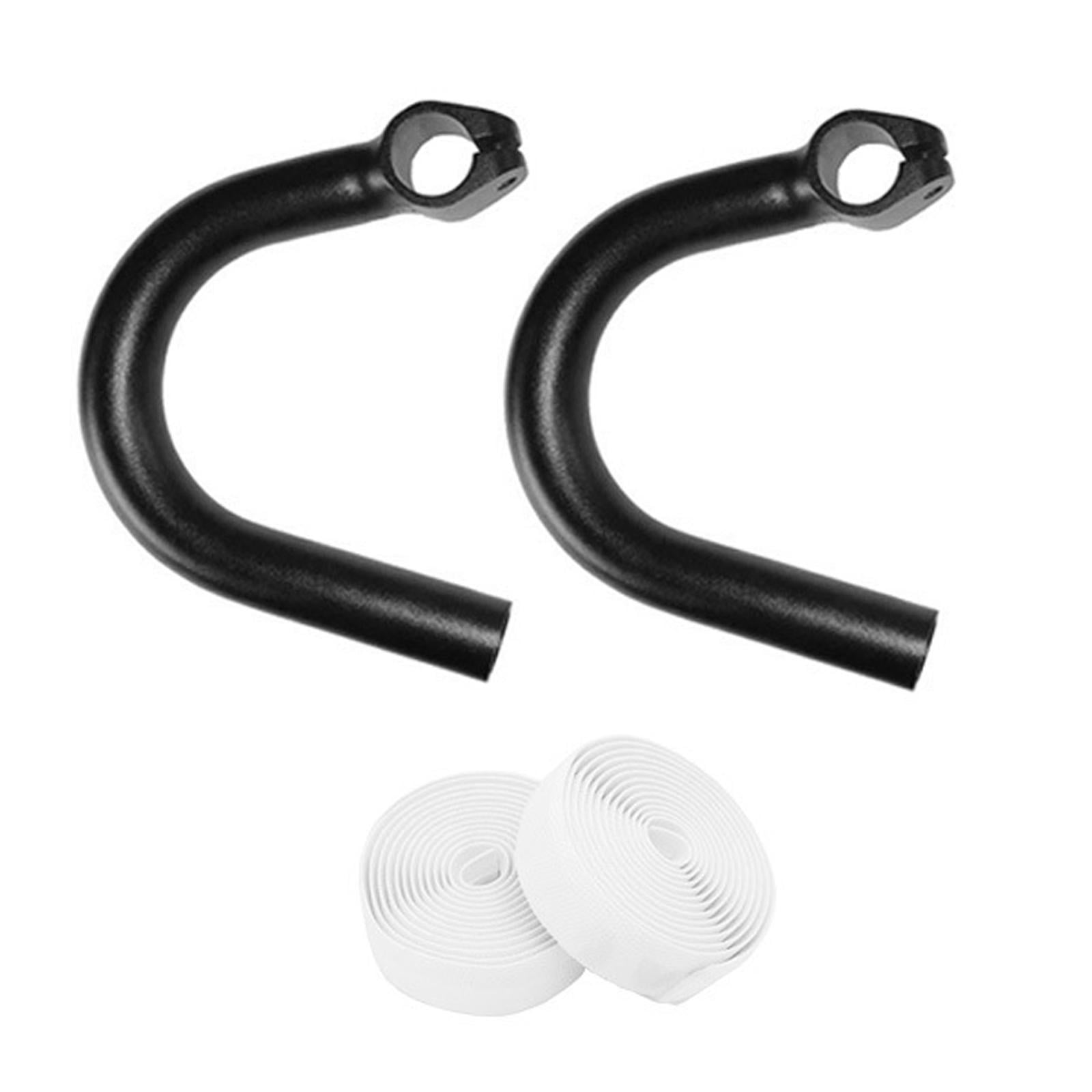 2 Pieces Bike Handlebar Bicycle Vice Bar External Angle Bar Lightweight ...
