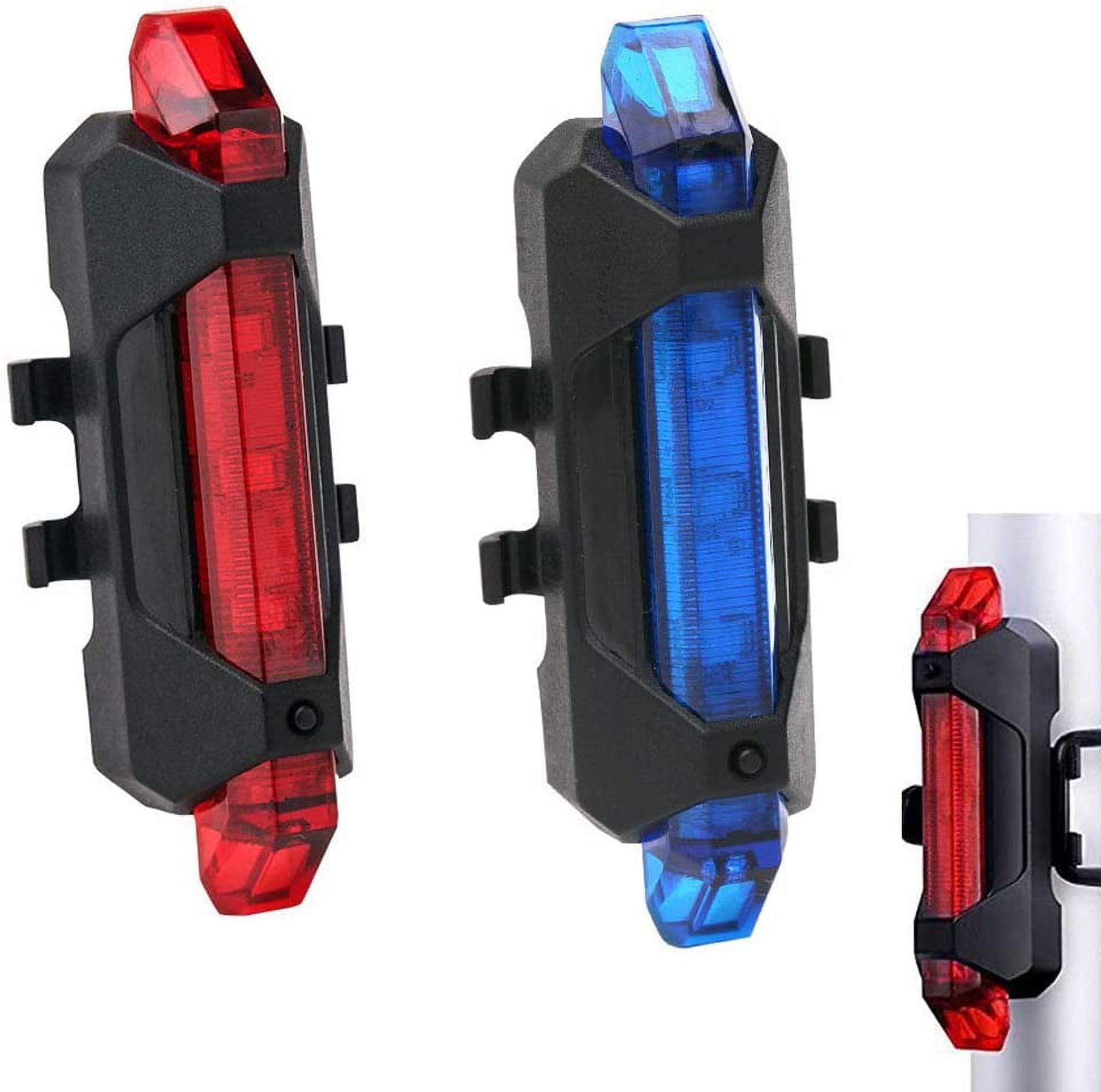 2 Pieces Bike Tail Lights, SL.GT MTB Rear Lights, 4 Lighting Modes Fit ...