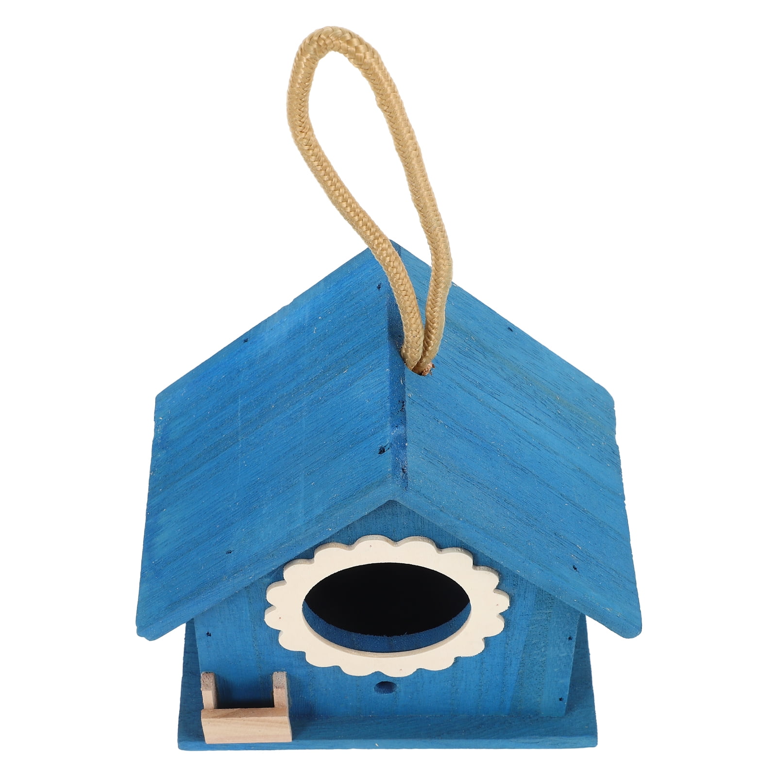2 Pieces Bird House Decor Birdhouse Decorative Hanging Parrot Bed Big ...