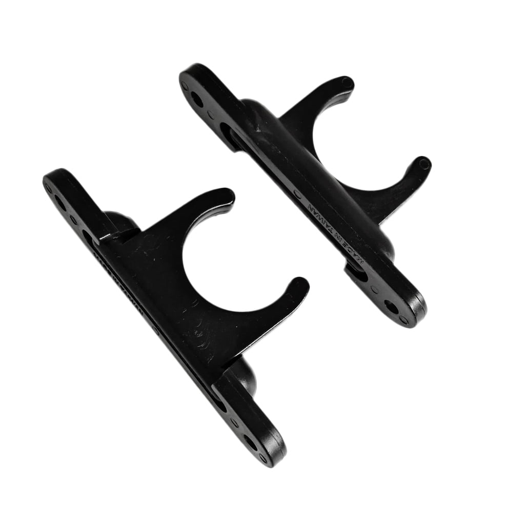 2 Pieces Black Nylon Marine Boat Kayak boat paddle Holder Oar Fishing ...