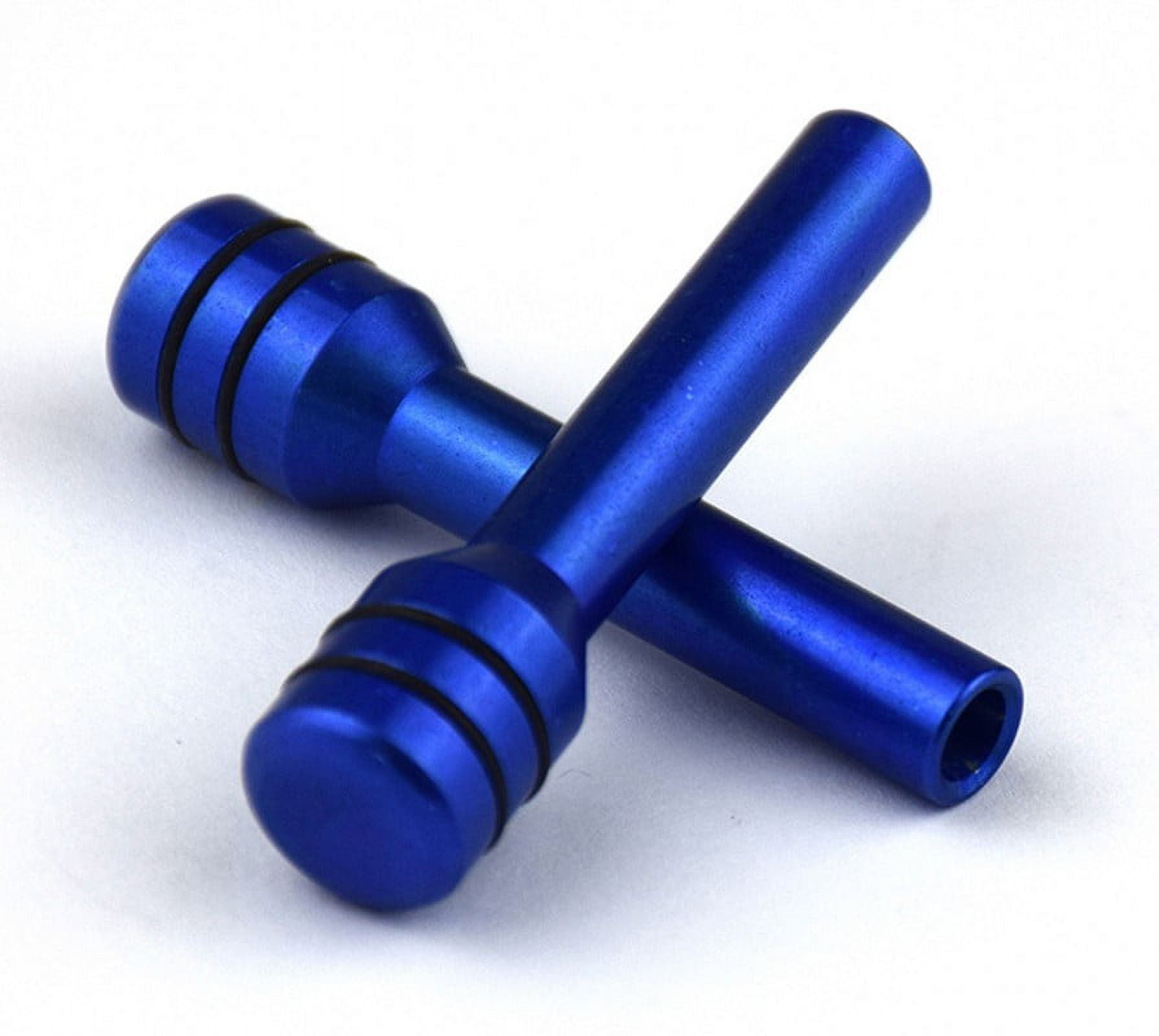 2 Pieces Blue-Motors-Car Safety Door Lock, Rib Pin Cover, Truck ...